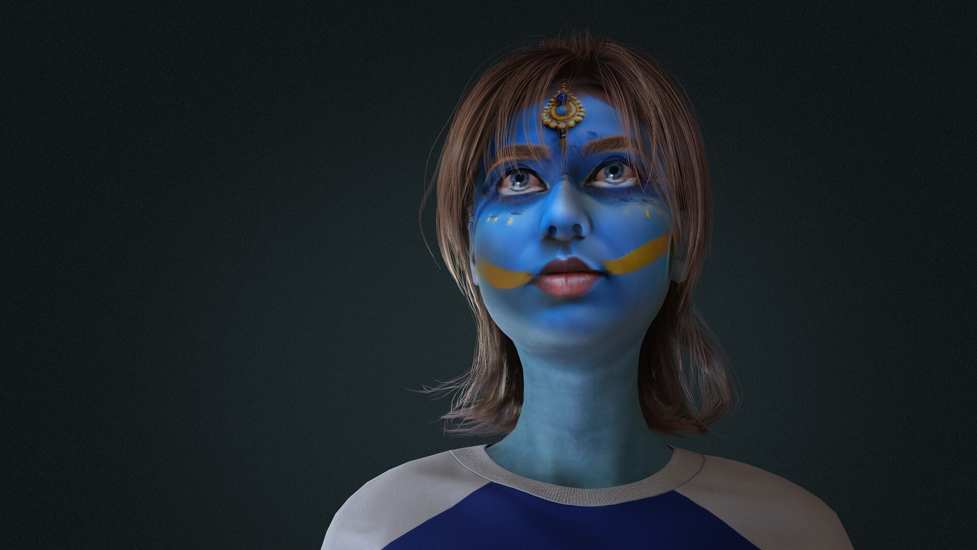 Archana Mishra | Portrait & Fine Art Artist - My First 3D Character