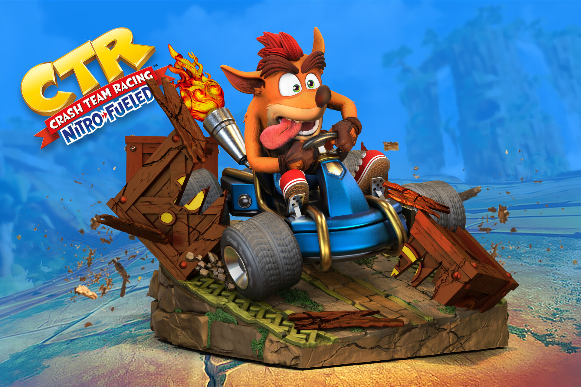 ctr nitro fueled background