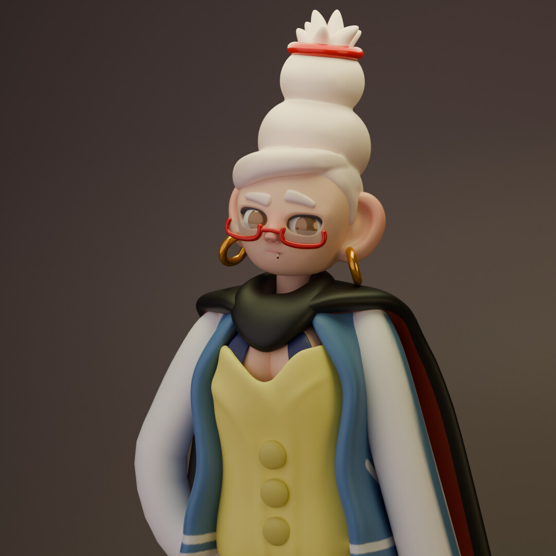 ArtStation - Stylised Seiko Ayase