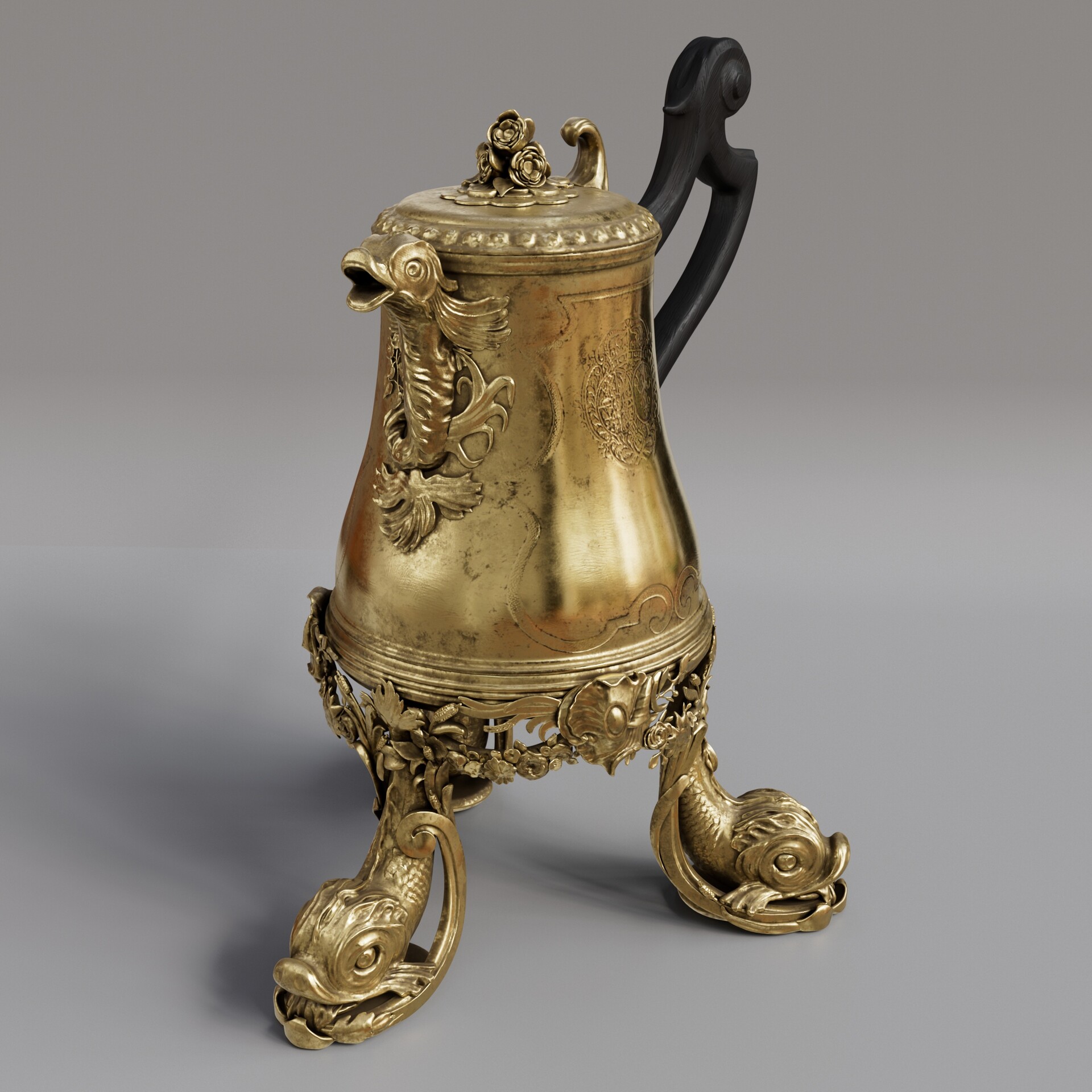 ArtStation - Rococo Pot