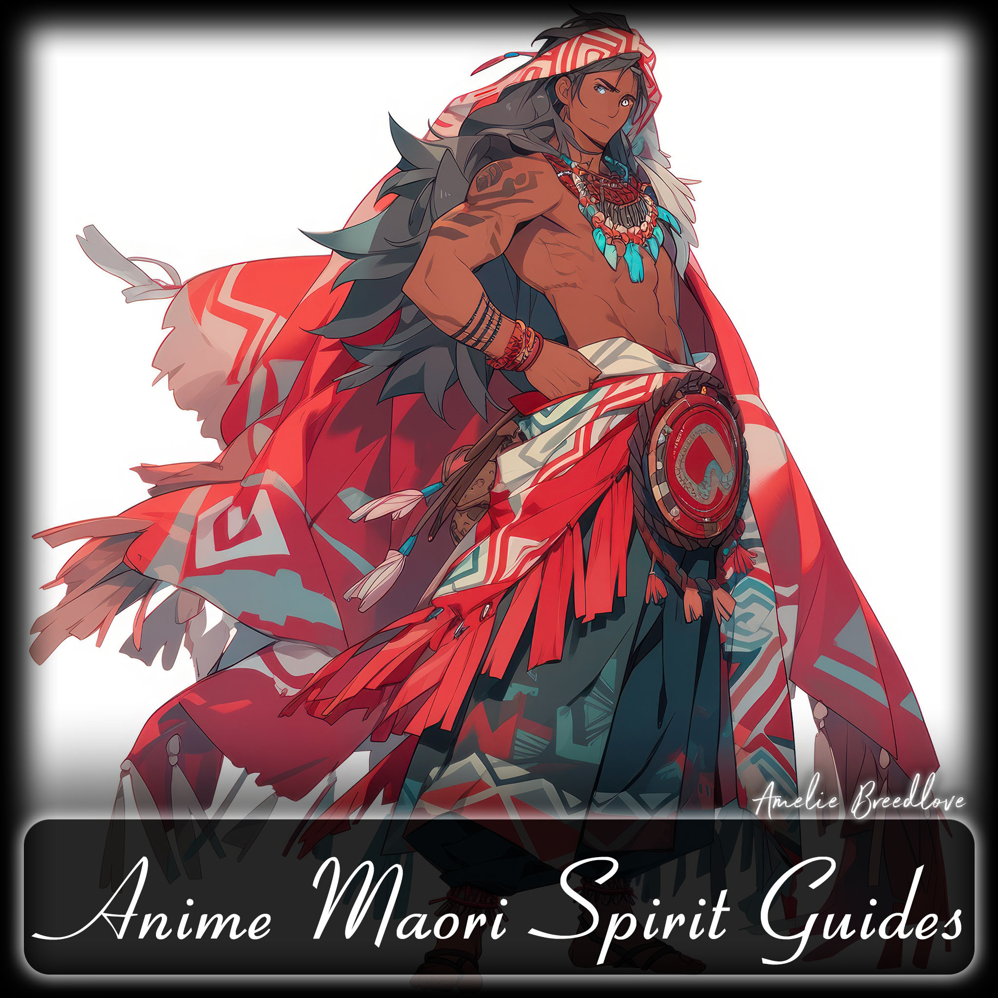 Amelie Anime - 200 Anime Maori Spirit Guides (Full Body) Reference Pack ...