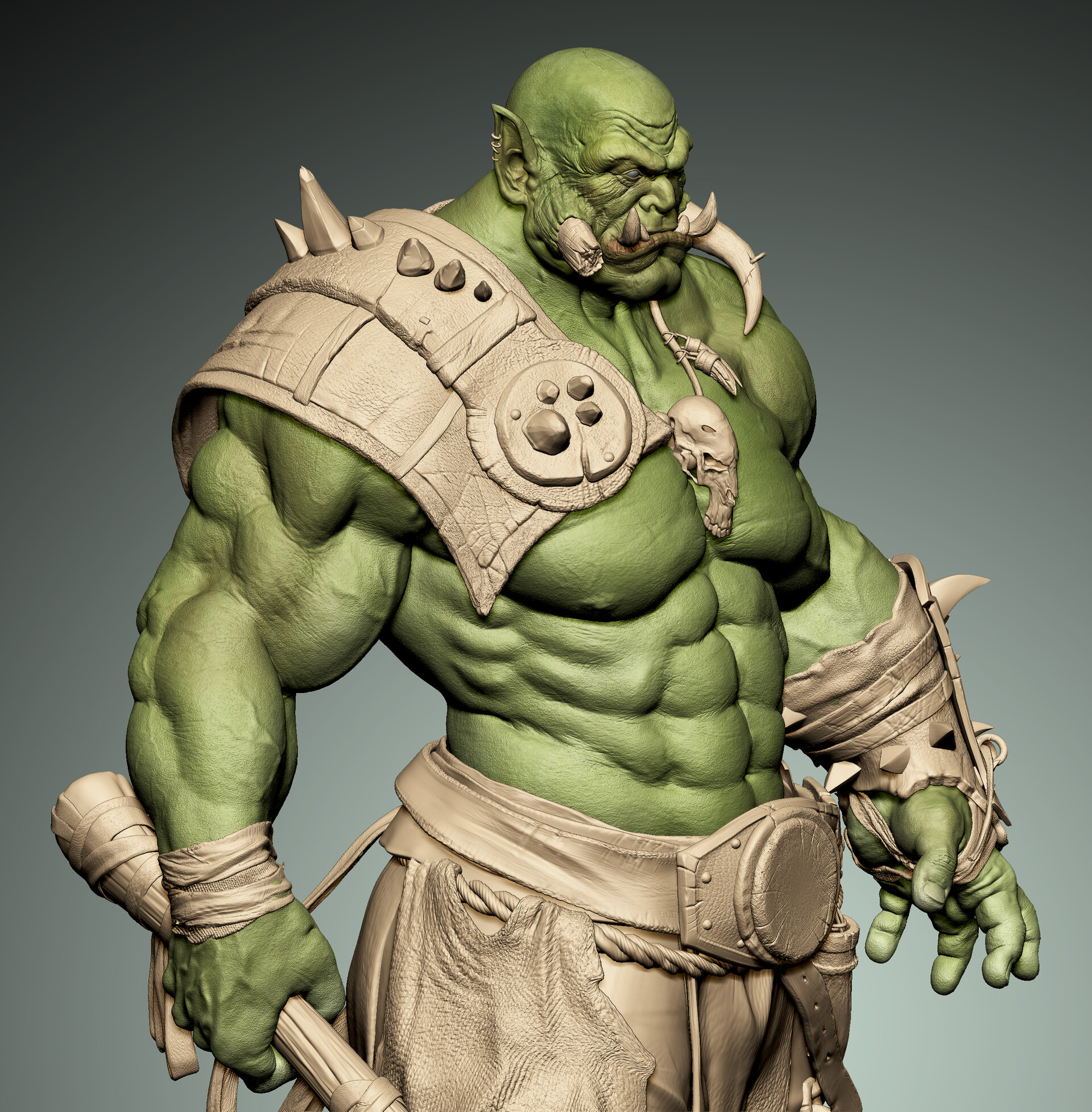 ArtStation - orc wip
