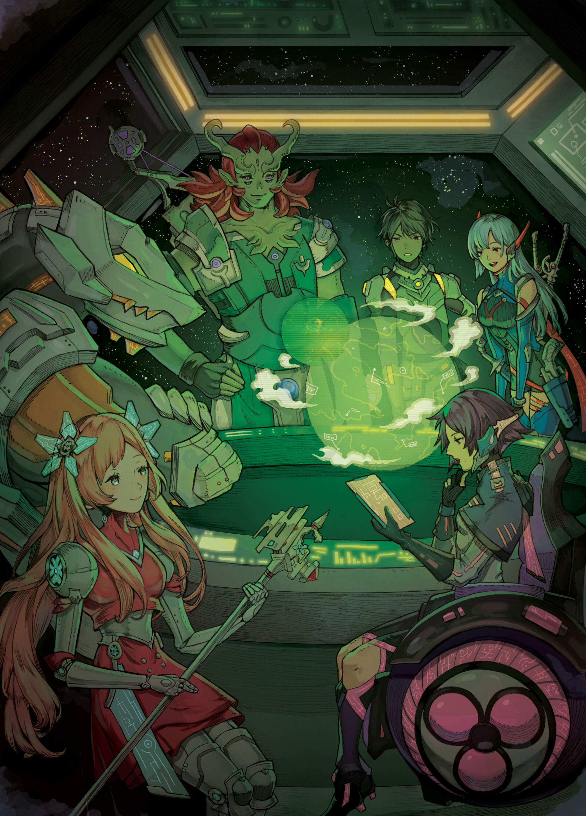 ArtStation - Fabula Ultima: Techno Fantasy 3