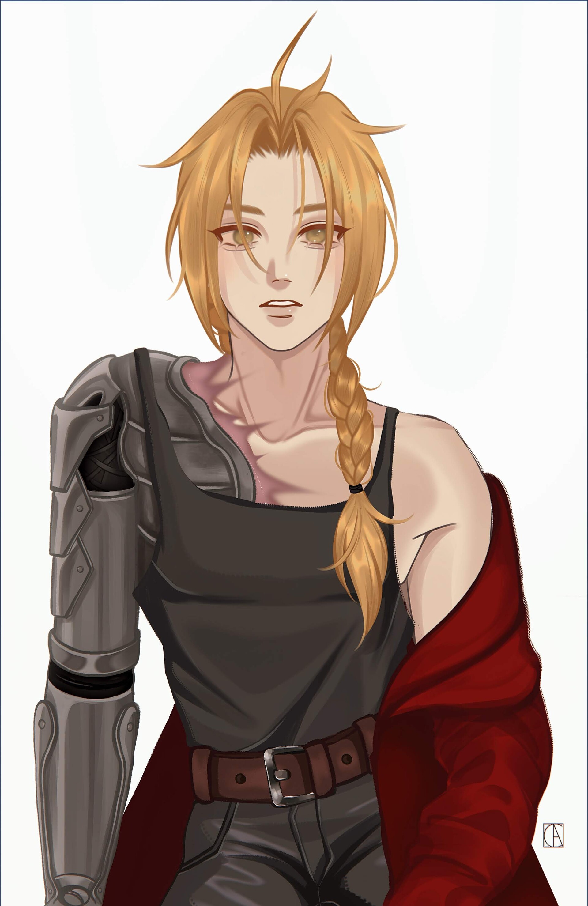 ArtStation - edward elric fanart by aicitelyart