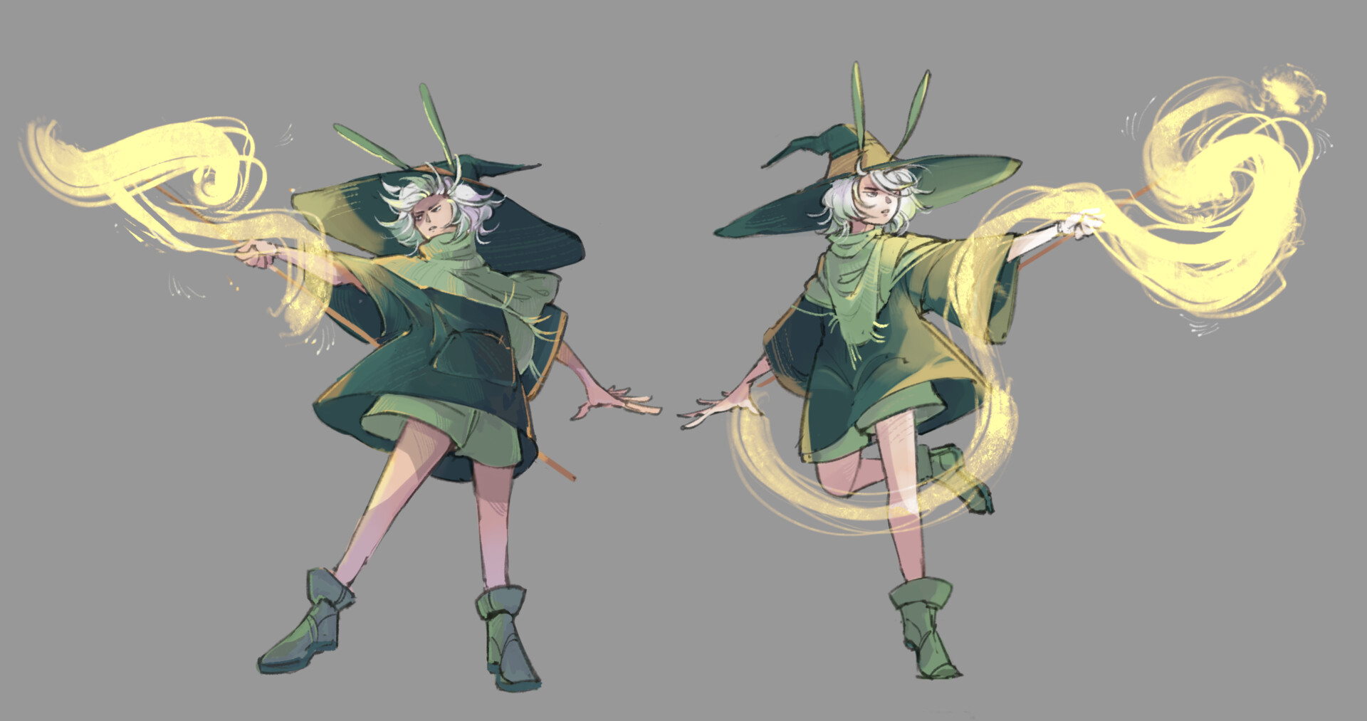 ArtStation - witch character design