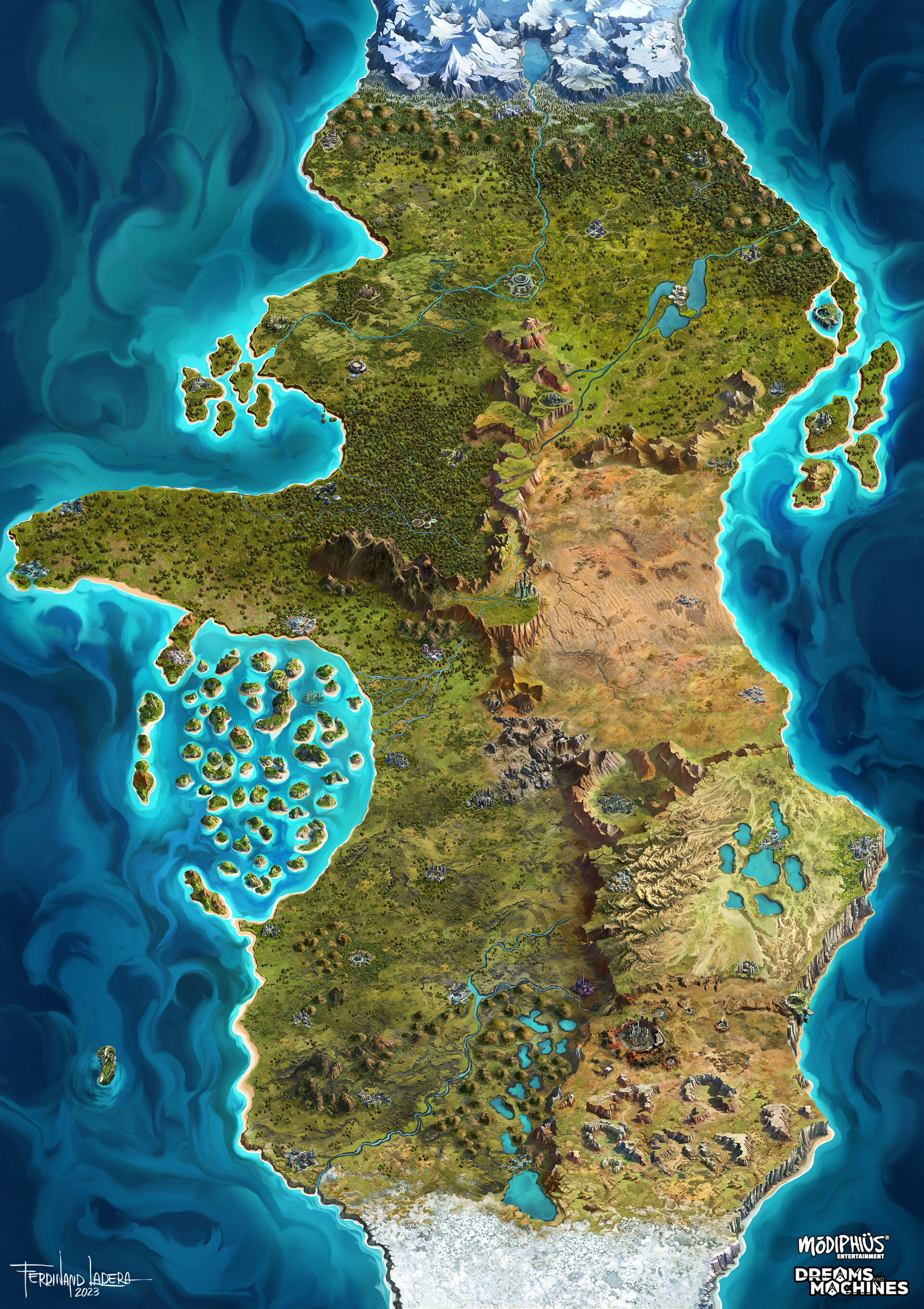 Ferdinand Ladera - Maps of Dreams and Machines
