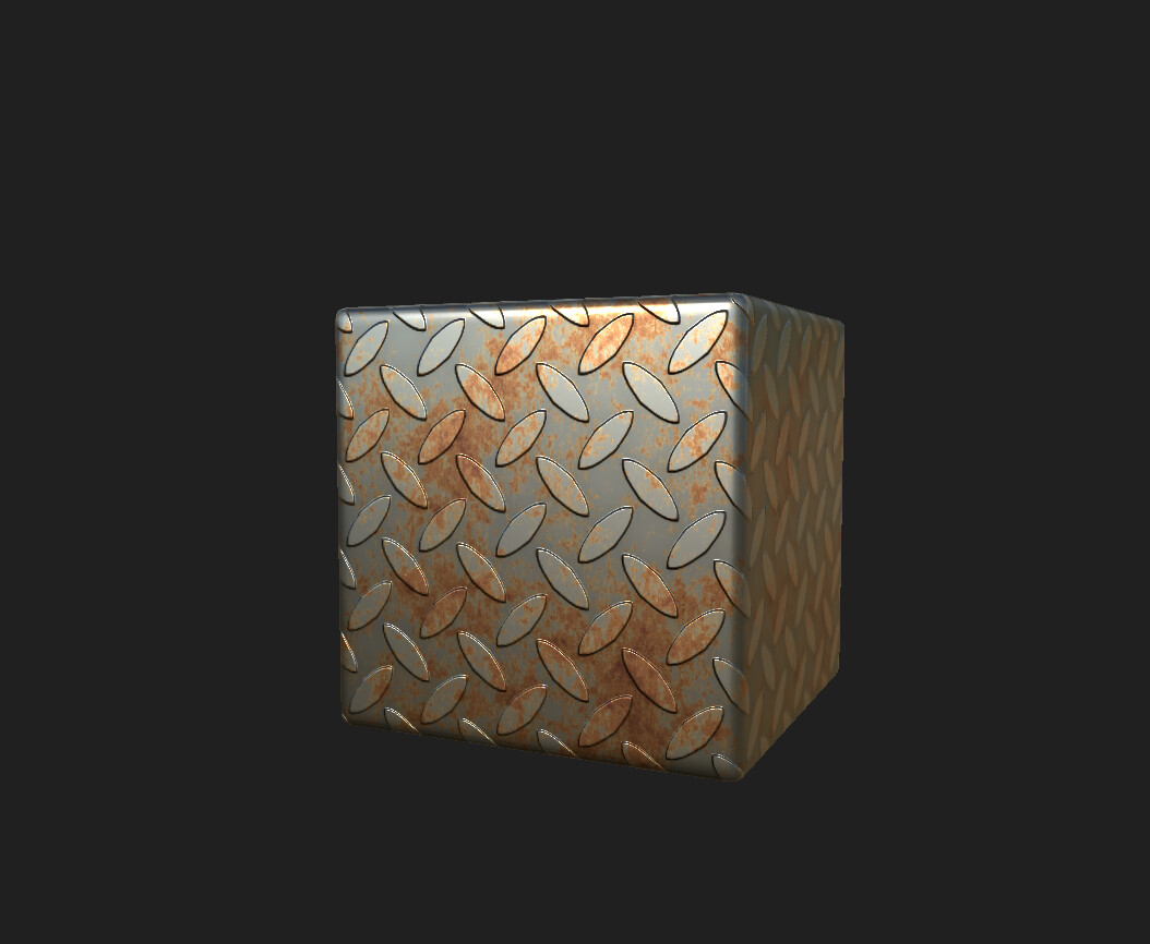 ArtStation - rusty cube