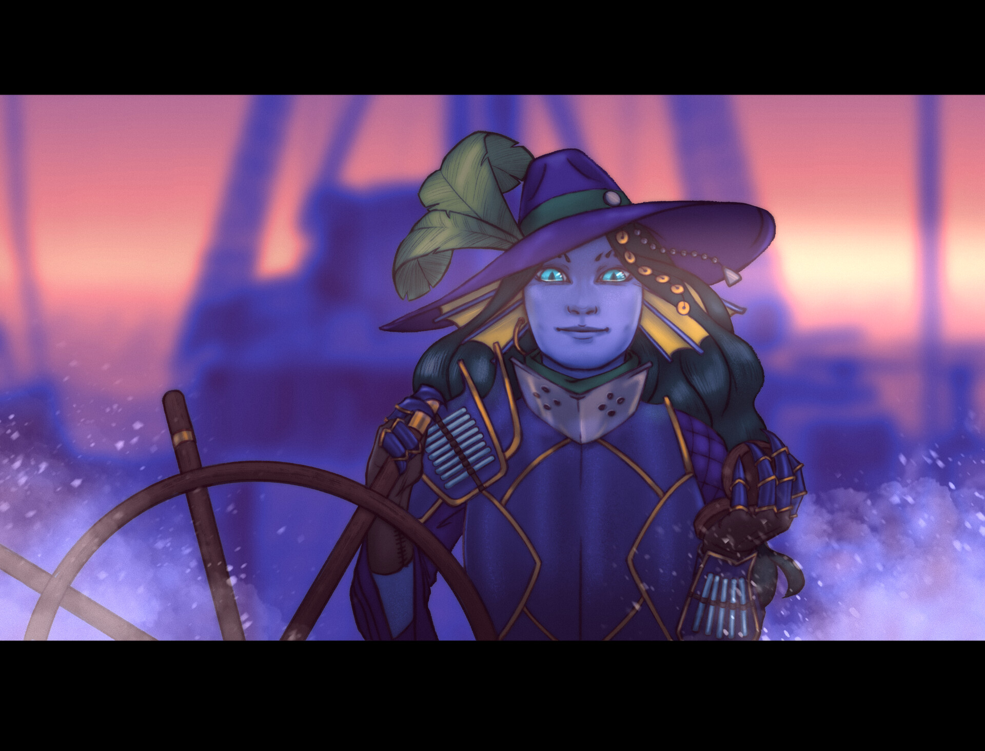 ArtStation - Character Art: Ayalaryn Galgoxath (Providence)