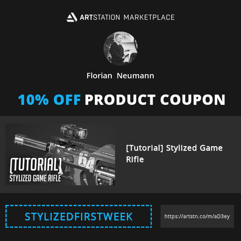 Florian Neumann - [Tutorial] Stylized Game Rifle