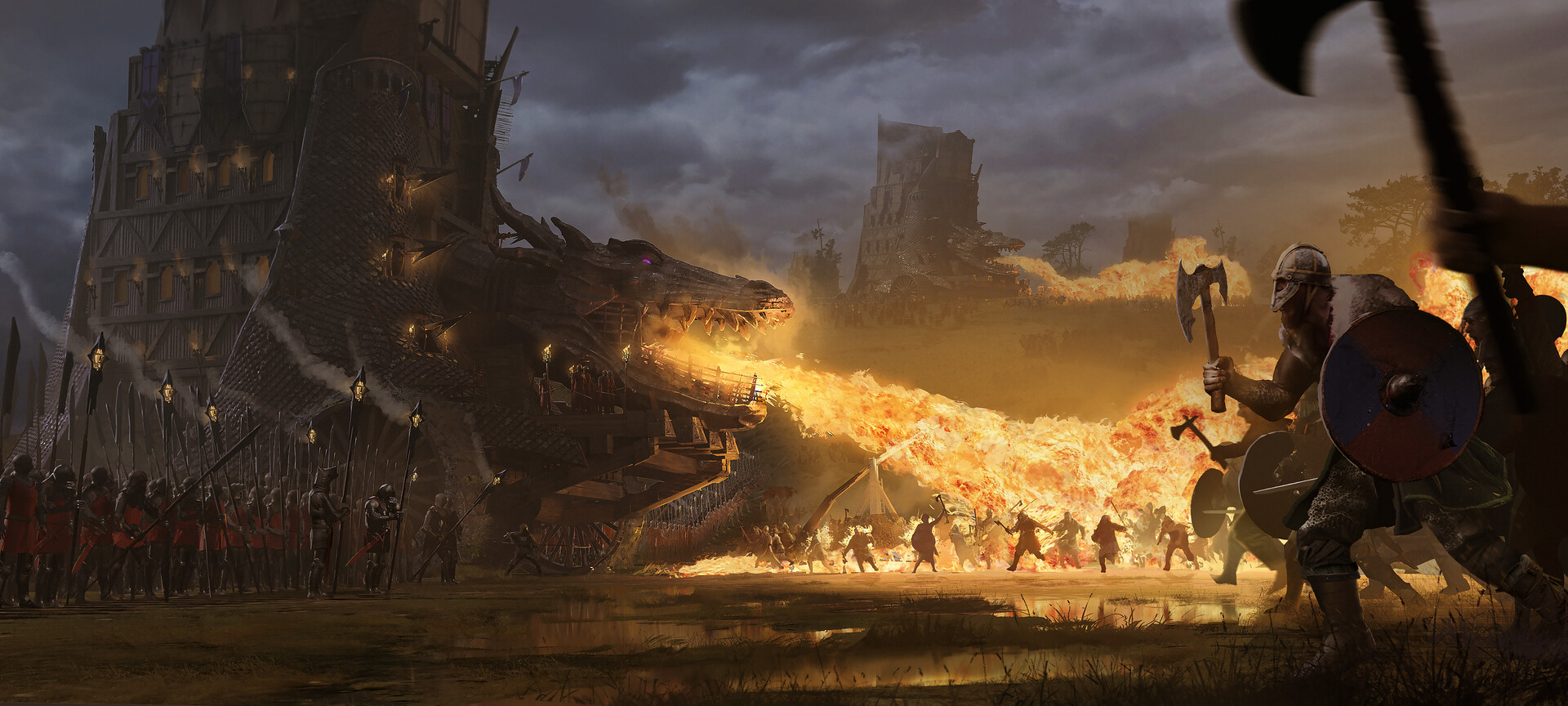 ArtStation - Flamethrower Tower