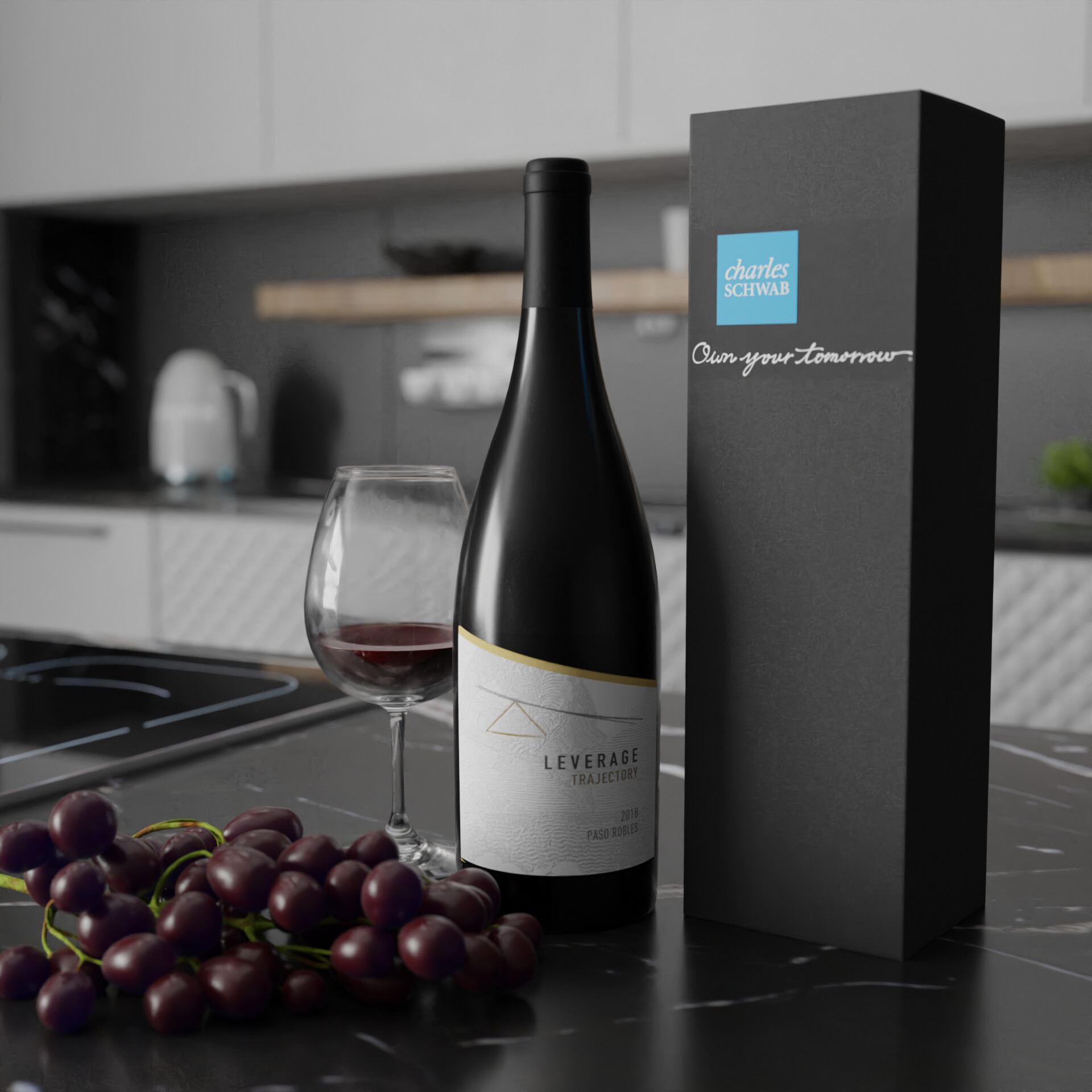 ArtStation - Wine Bottle