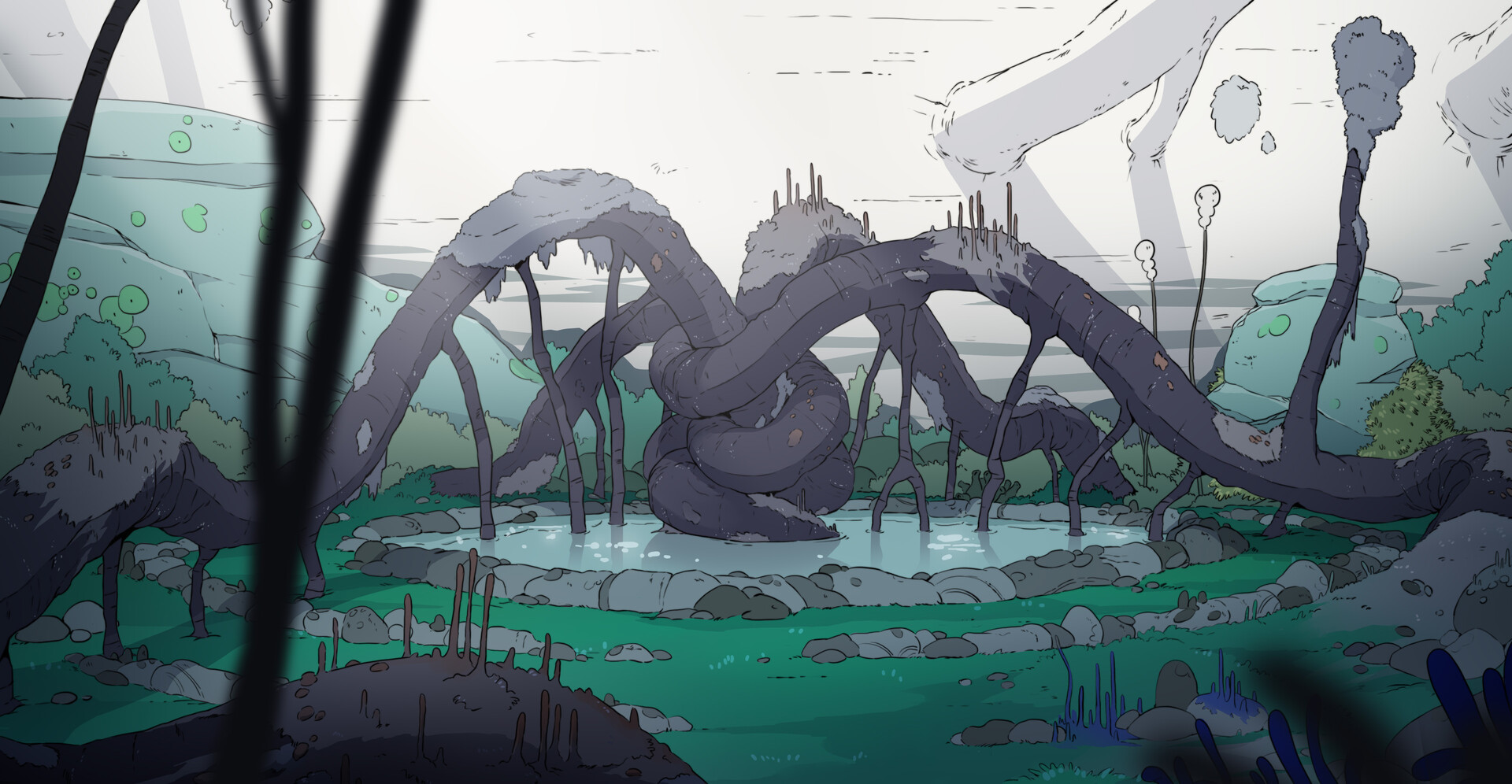 ArtStation - Scavenger Reign Fanart