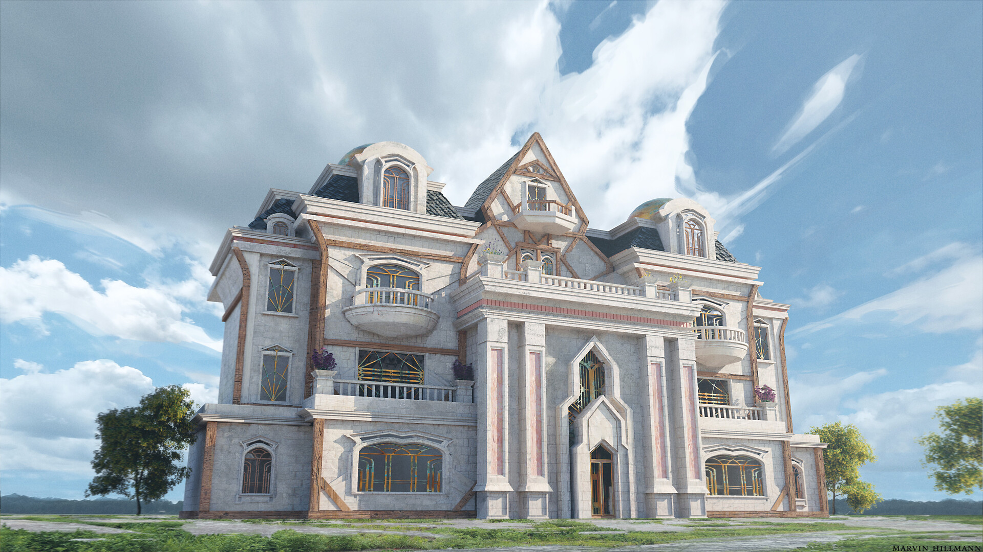 ArtStation - Streets of Agriont