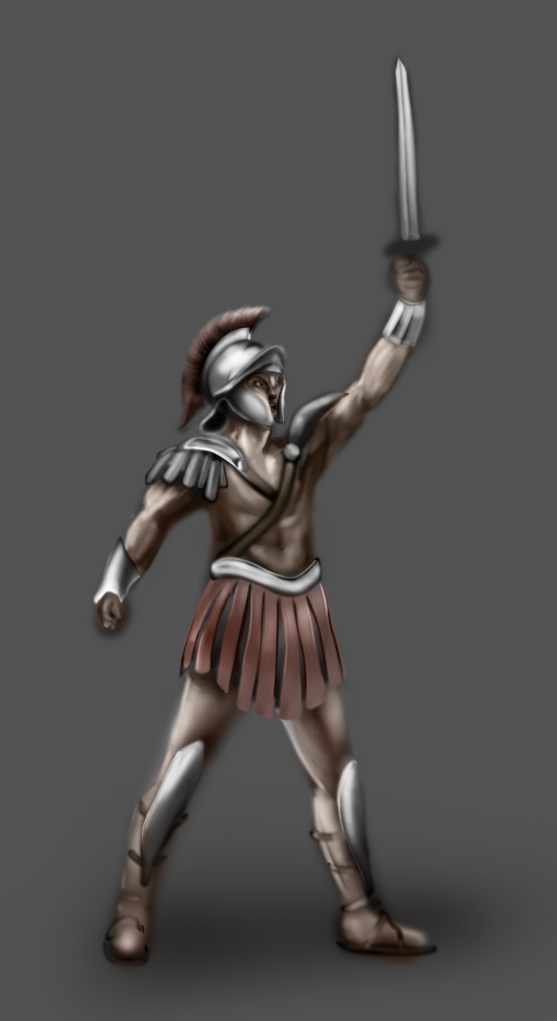 ArtStation - Gladiator anatomy practise