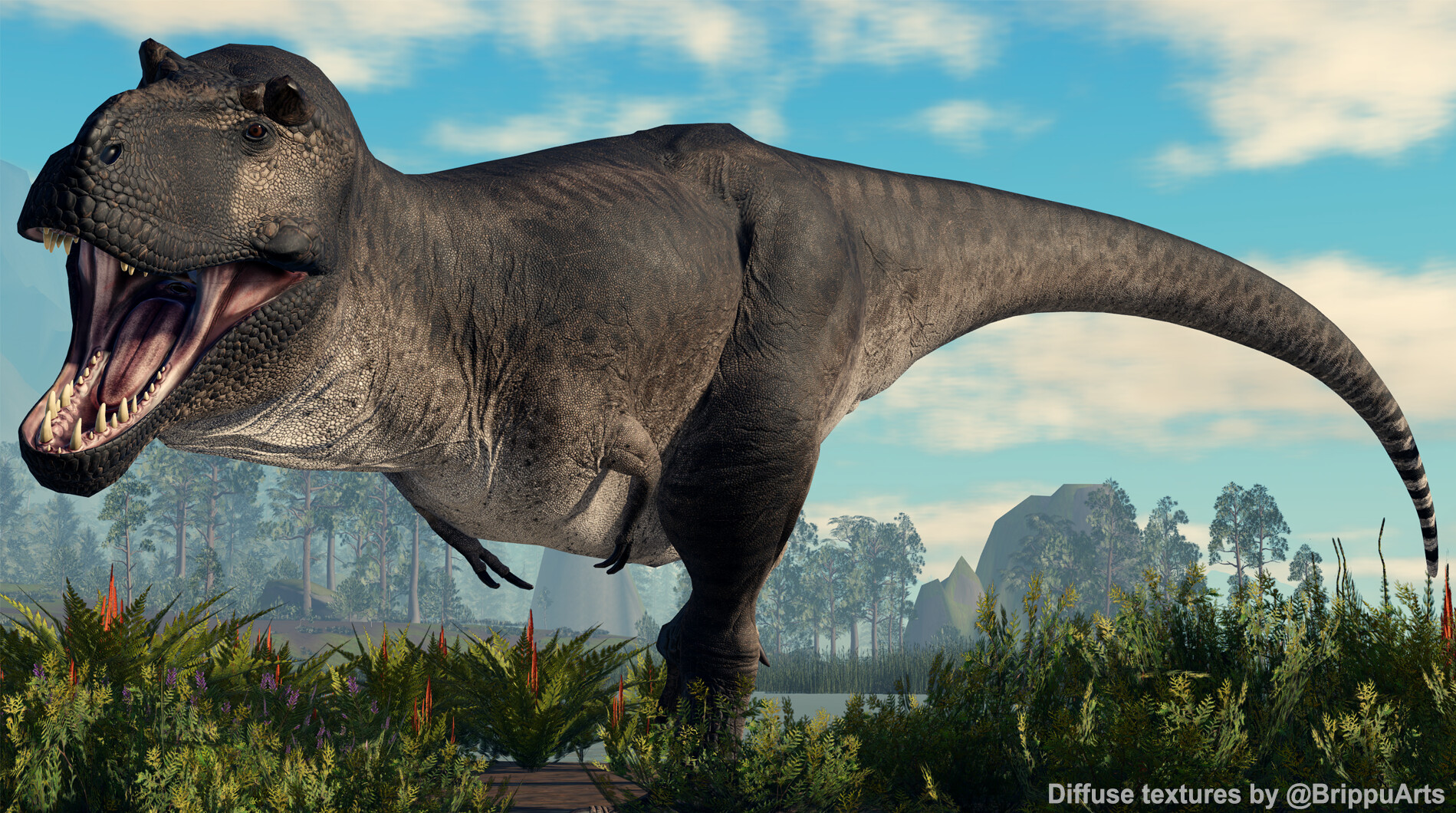 CoolioArt - Prior Extinction - Tyranosaurus Rex