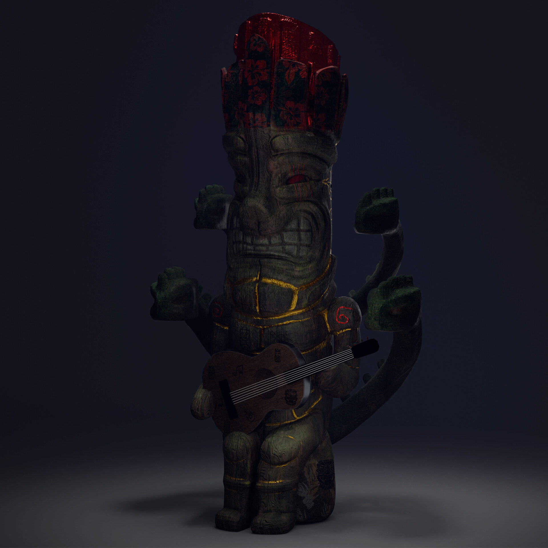ArtStation - Tiki 3D Artwork