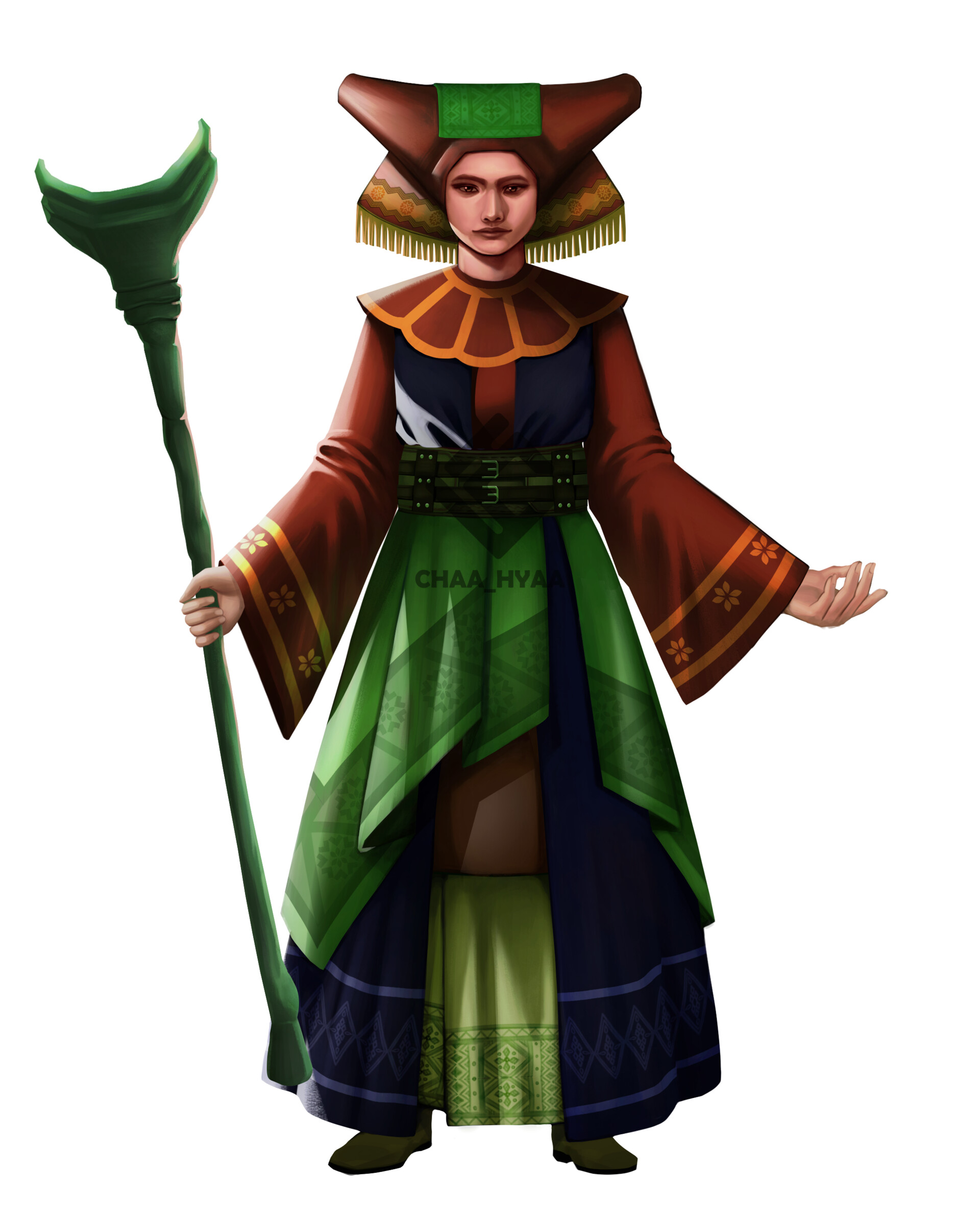 ArtStation - The Minang's Sorcerer