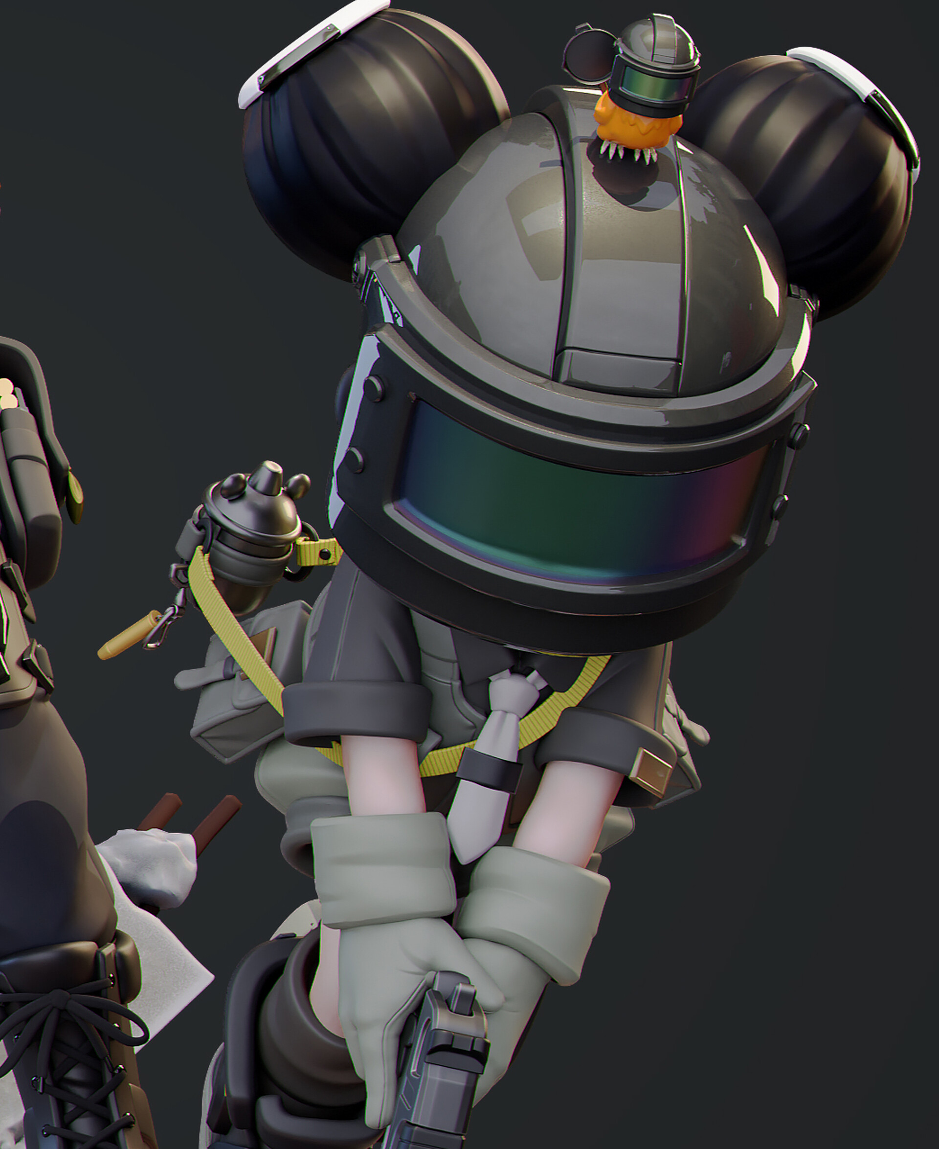 SONG JIE LIN - vol.20.vol.Military team cos 塔塔吃鸡