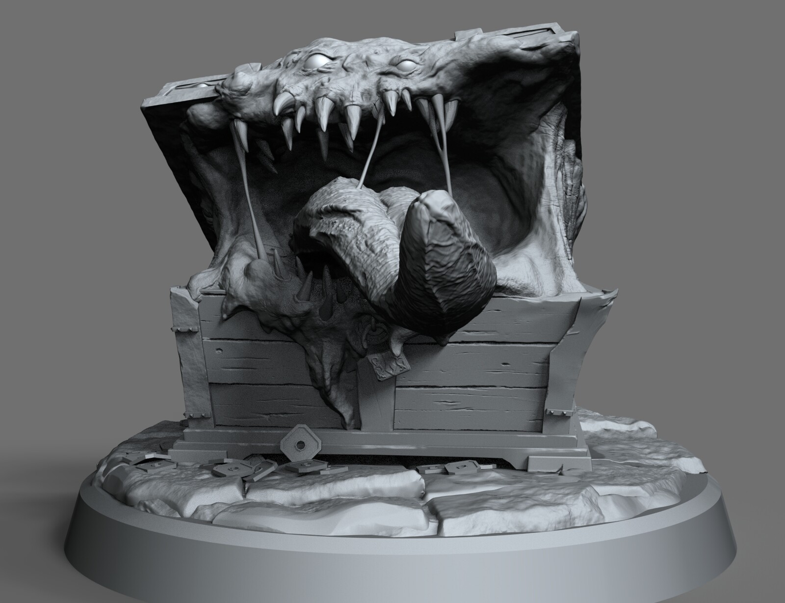 ArtStation - Chest Mimic