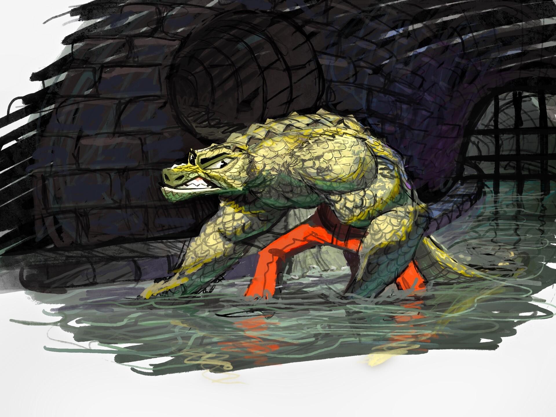 ArtStation - Killer croc