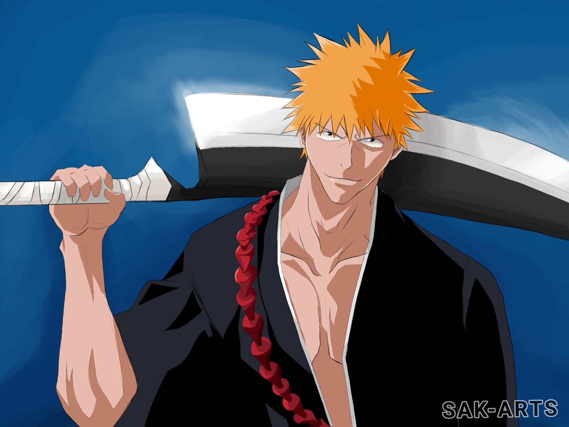 ArtStation - Bleach Ichigo Fanart