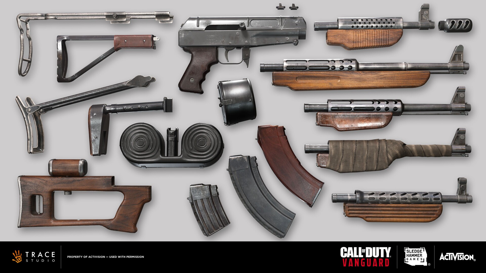 Aleksandr Illarionov - In-game Weapon asset for Call of Duty: Vanguard