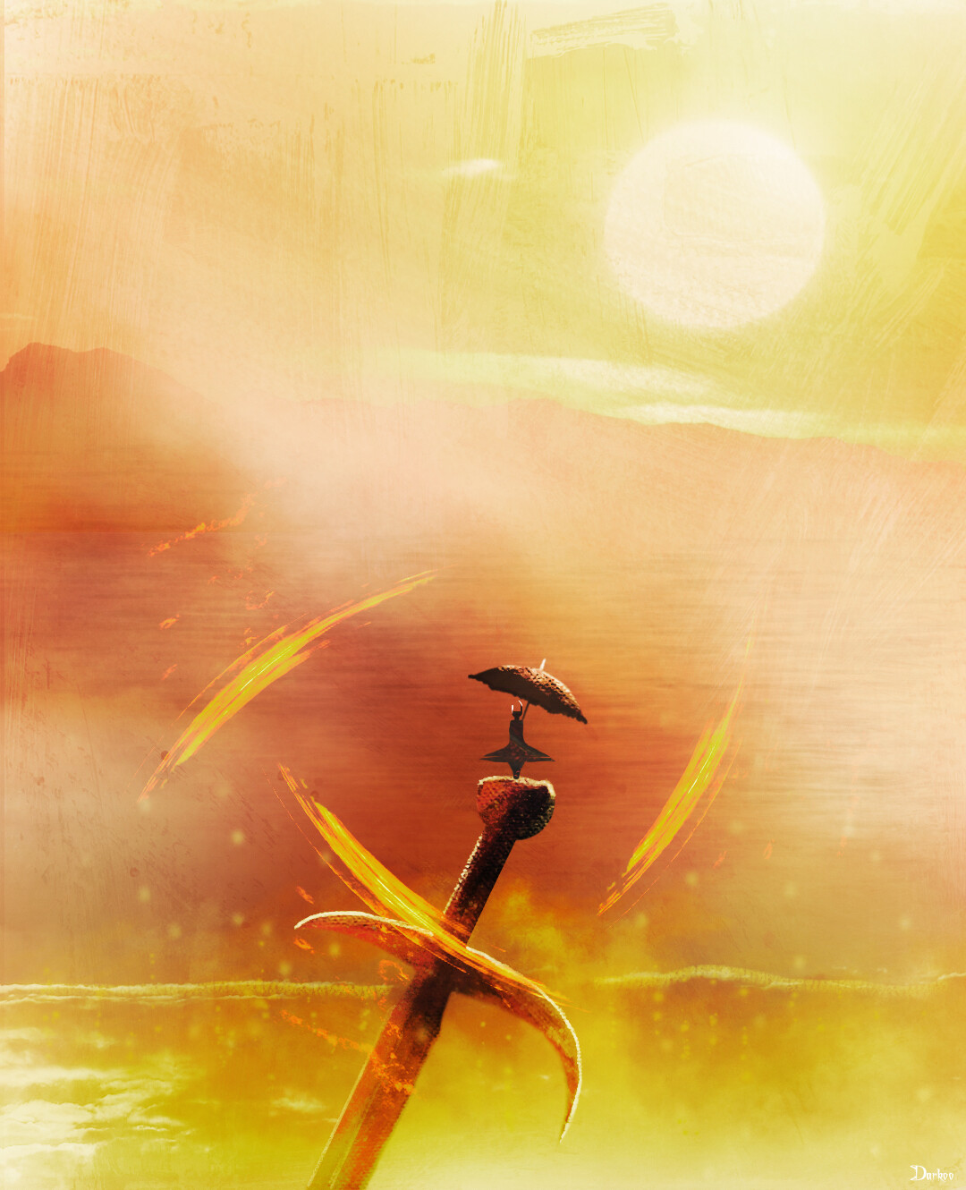 ArtStation - Fantasy Sunlight - Speed painting