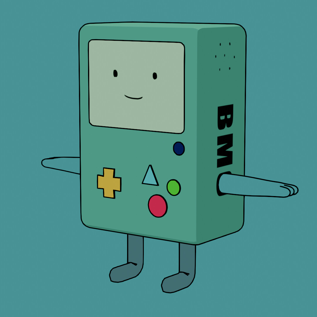 ArtStation - BMO (Adventure Time)