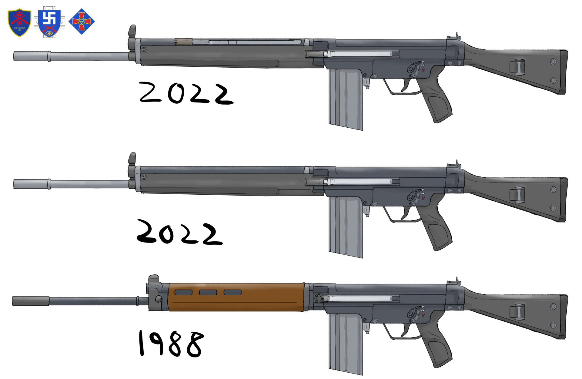 ArtStation - SIR service rifle