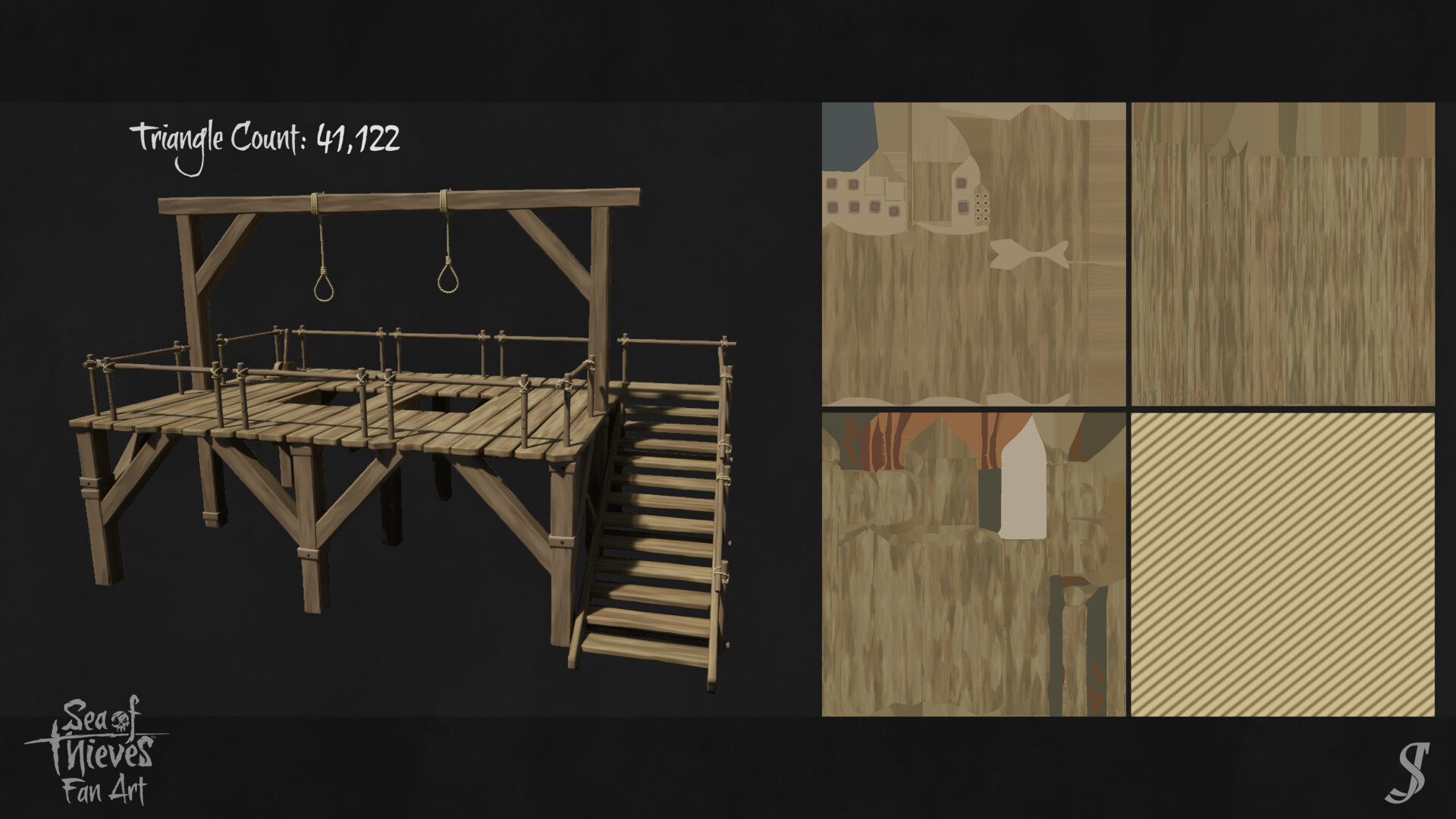 James Slater - The Gallows - Sea of Thieves Fan Art