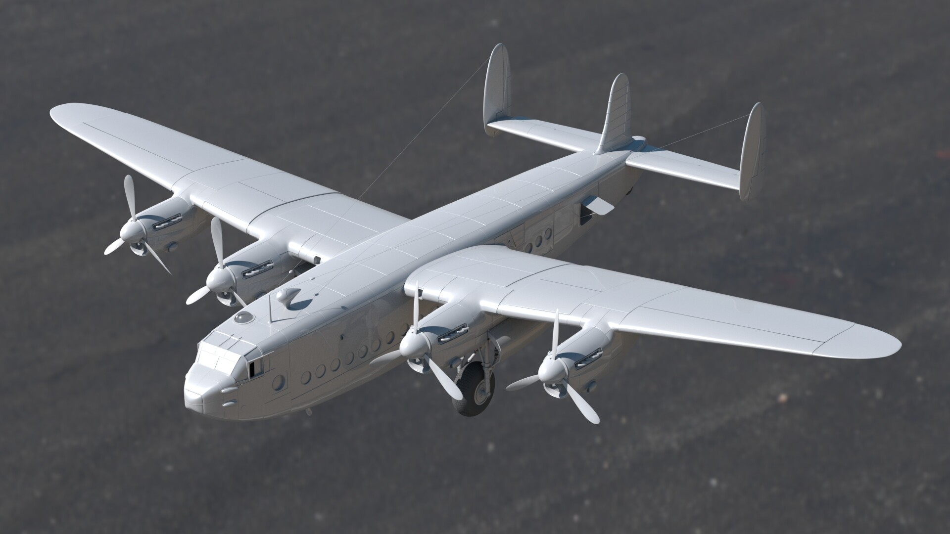 ArtStation - Avro York Aircraft