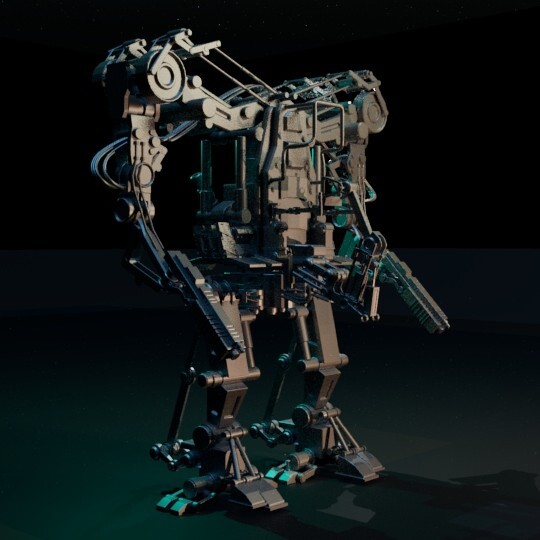 ArtStation - 3d mech