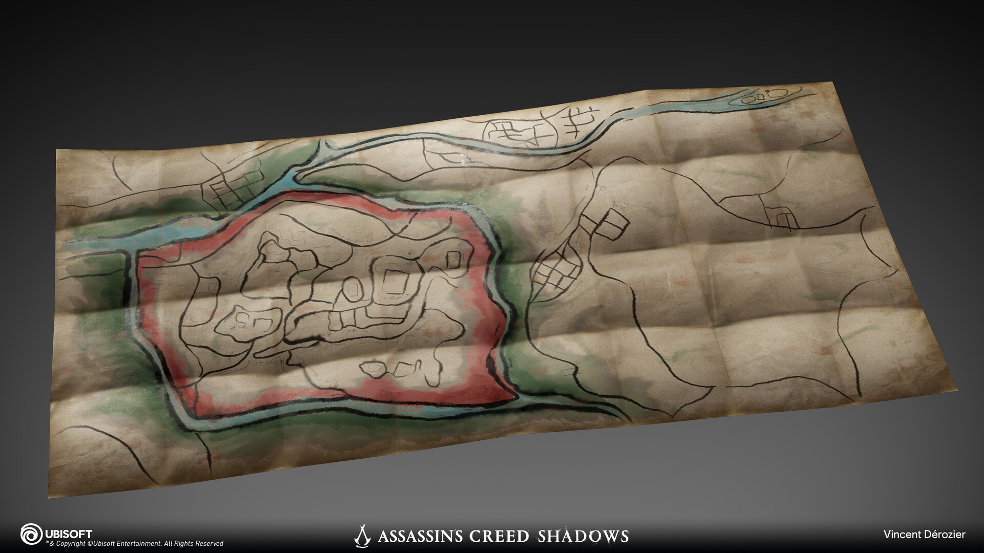 Vincent Dérozier - Miki Castle map