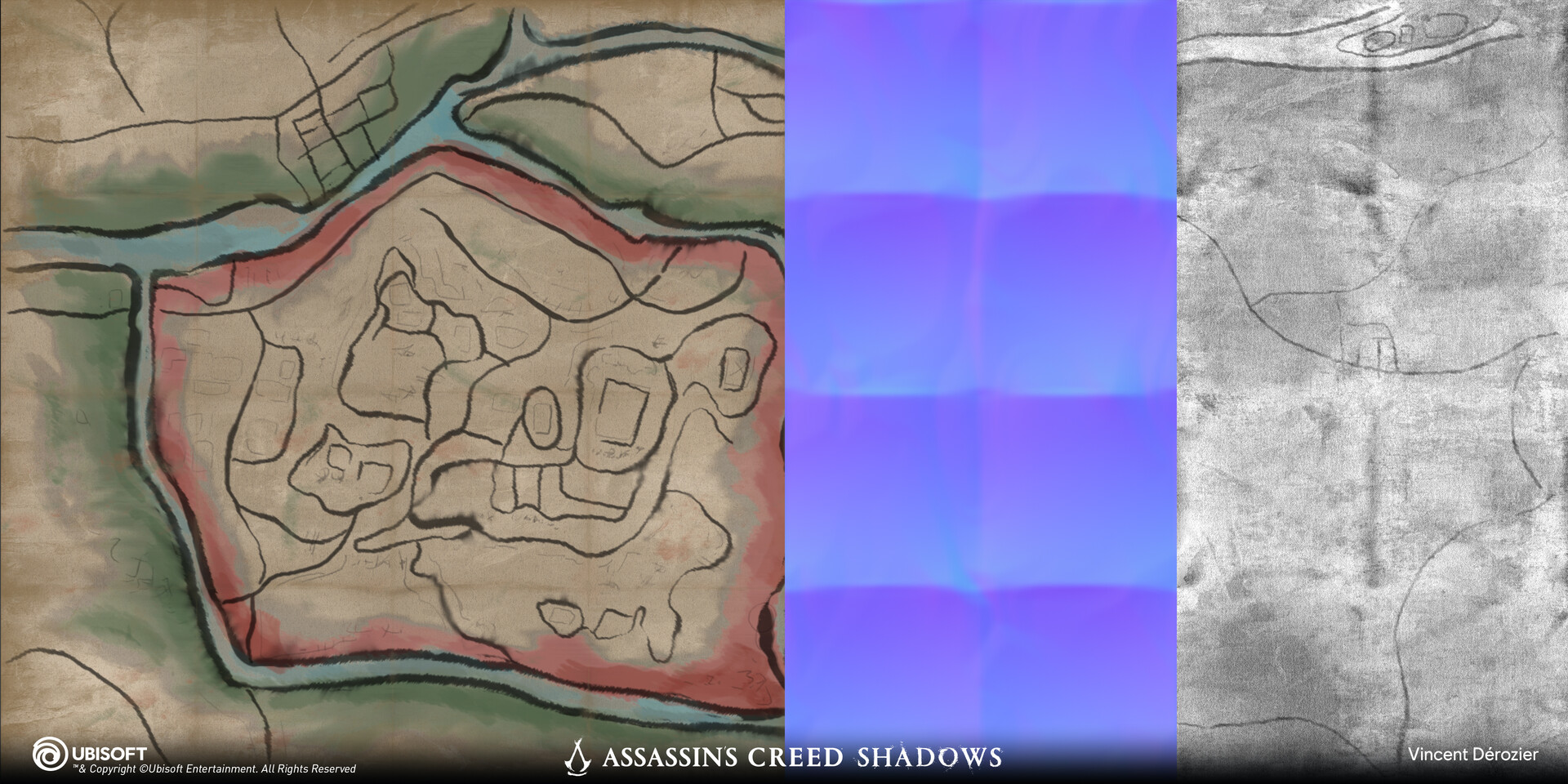 Vincent Dérozier - Miki Castle map