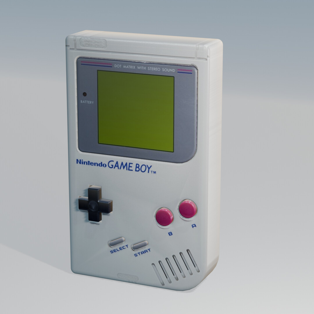 ArtStation - Game Boy