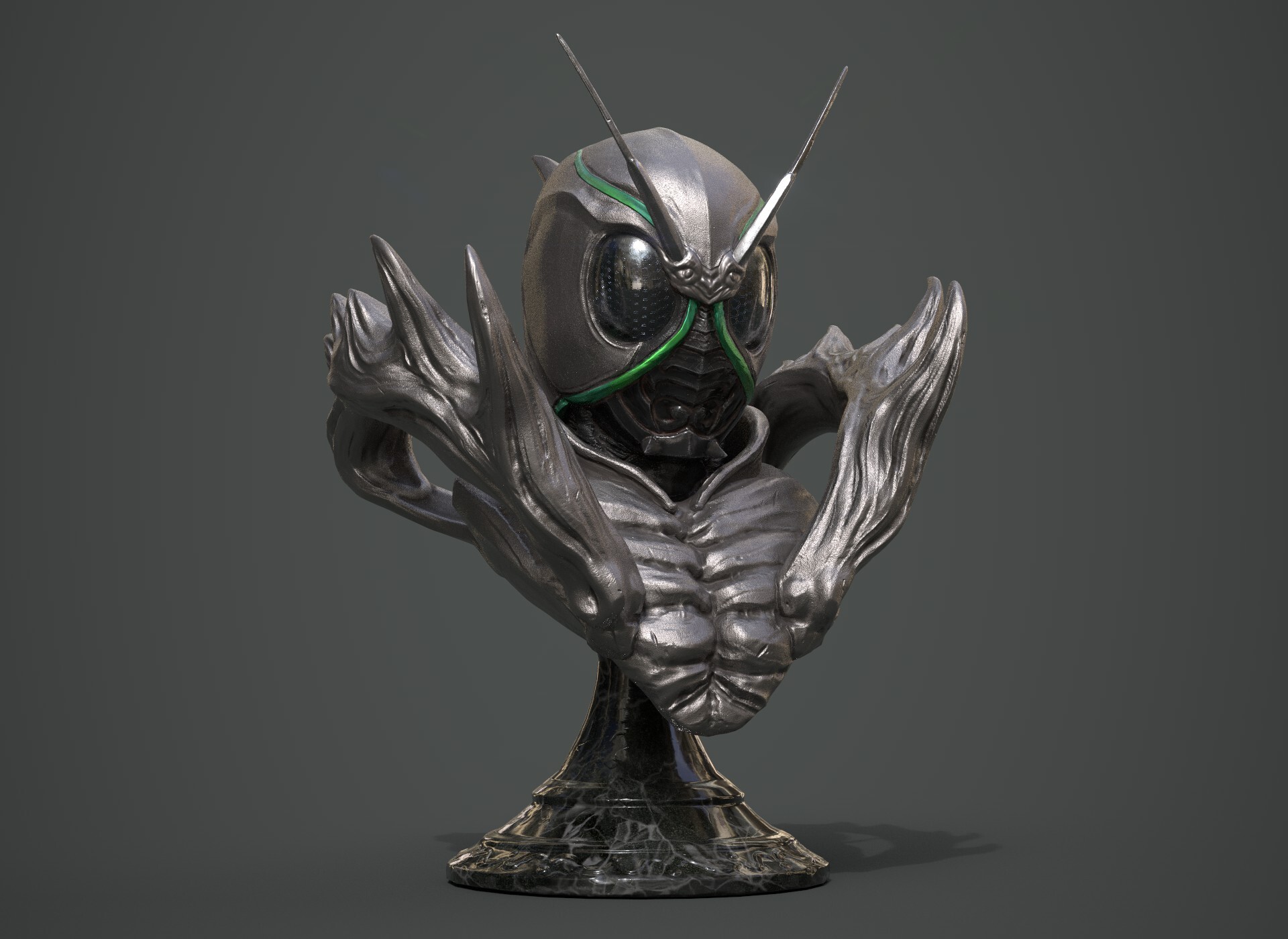 ArtStation - Masked Rider Shadow Moon