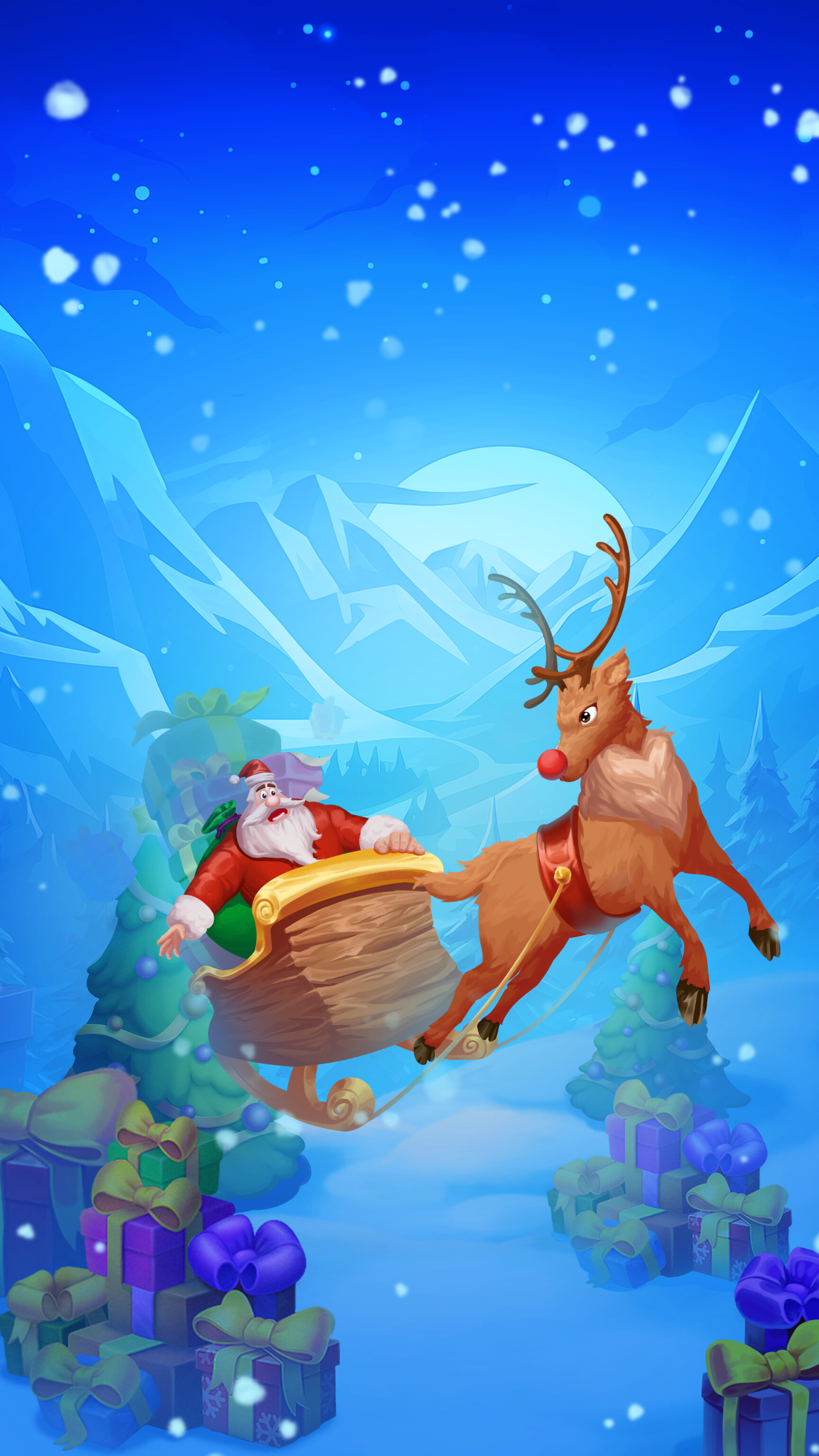 ArtStation - Christmas Event - Game Loading