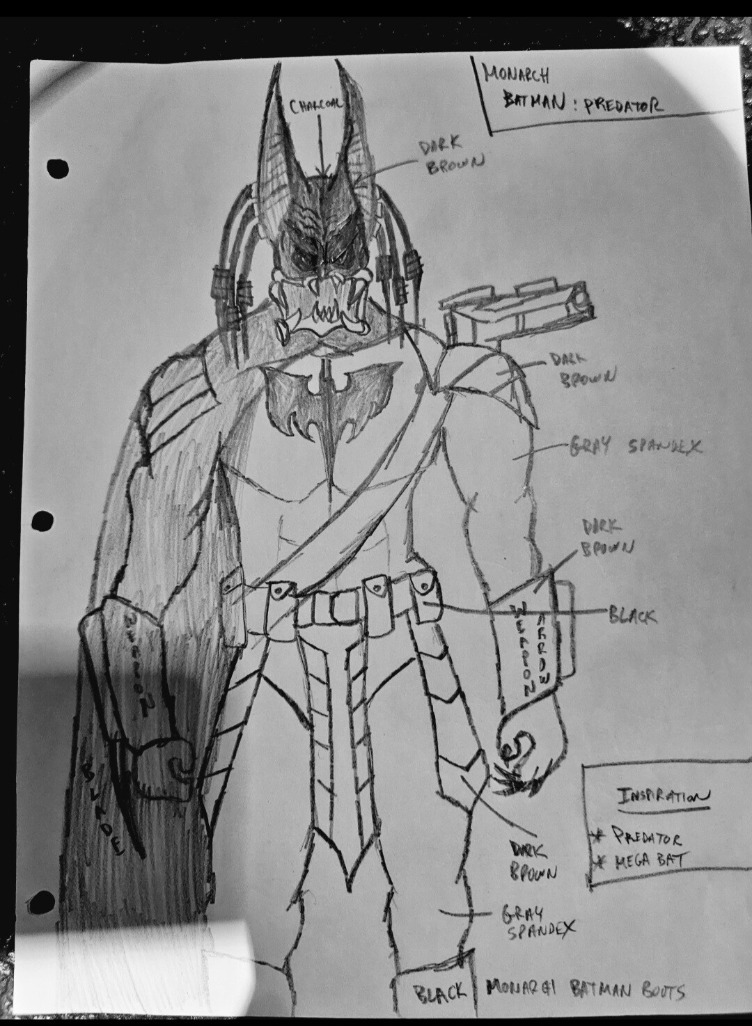 ArtStation - Monarch Batman Predator