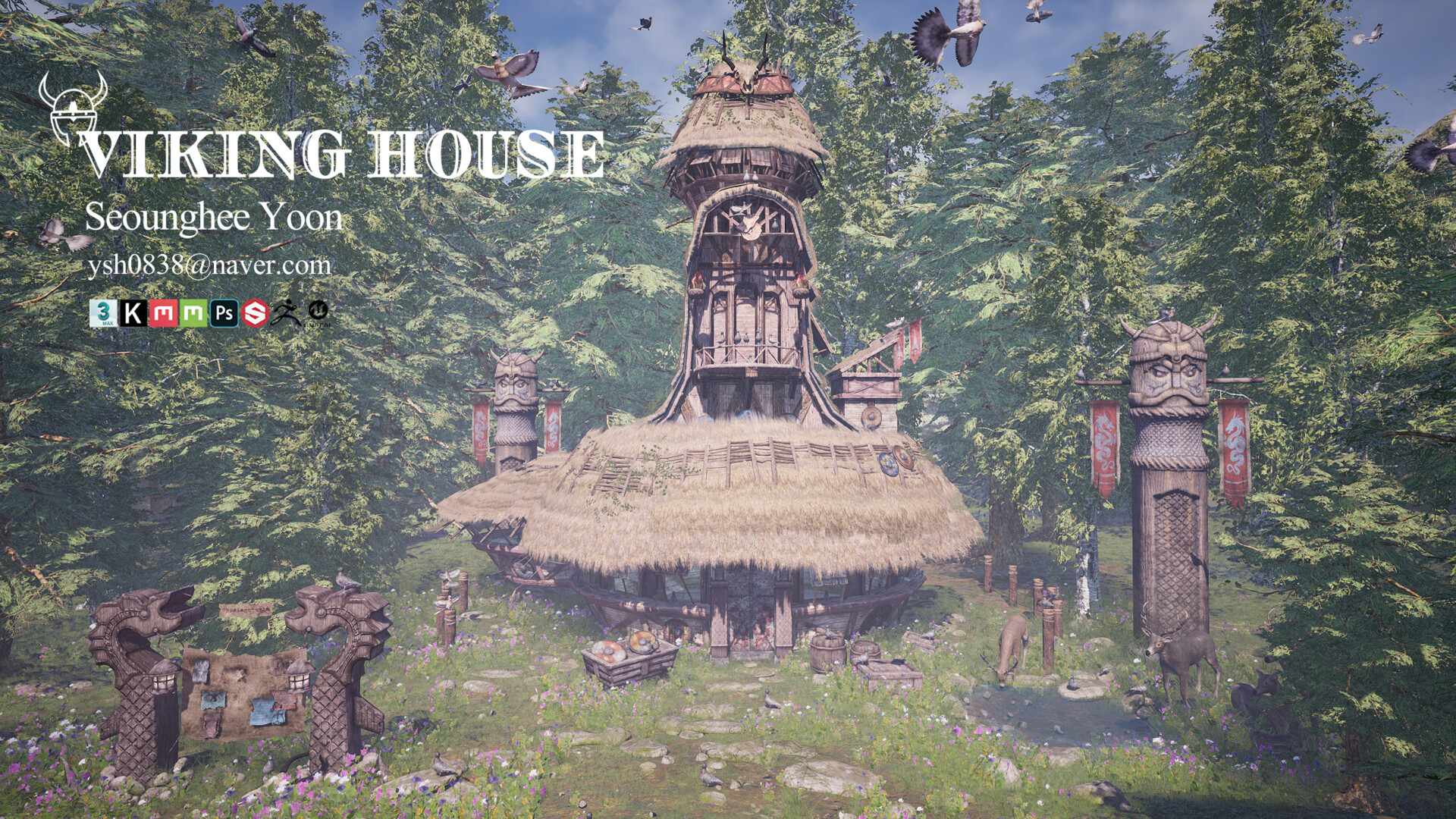 ArtStation - Viking House