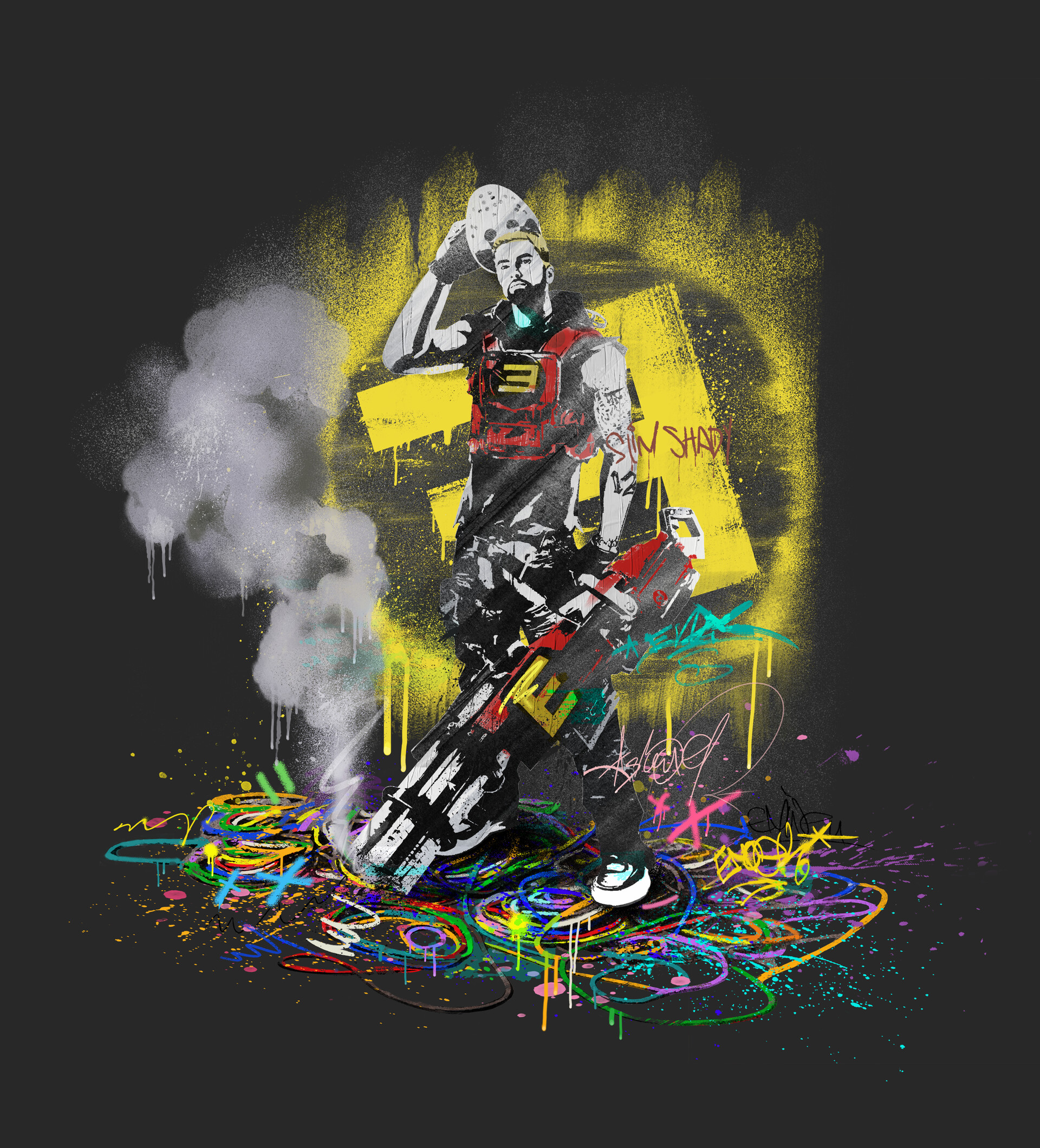 INKOLA - Eminem Graffiti Fortnite