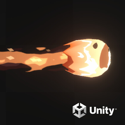 ArtStation - Basic Fire Ability VFX - Made in Unity
