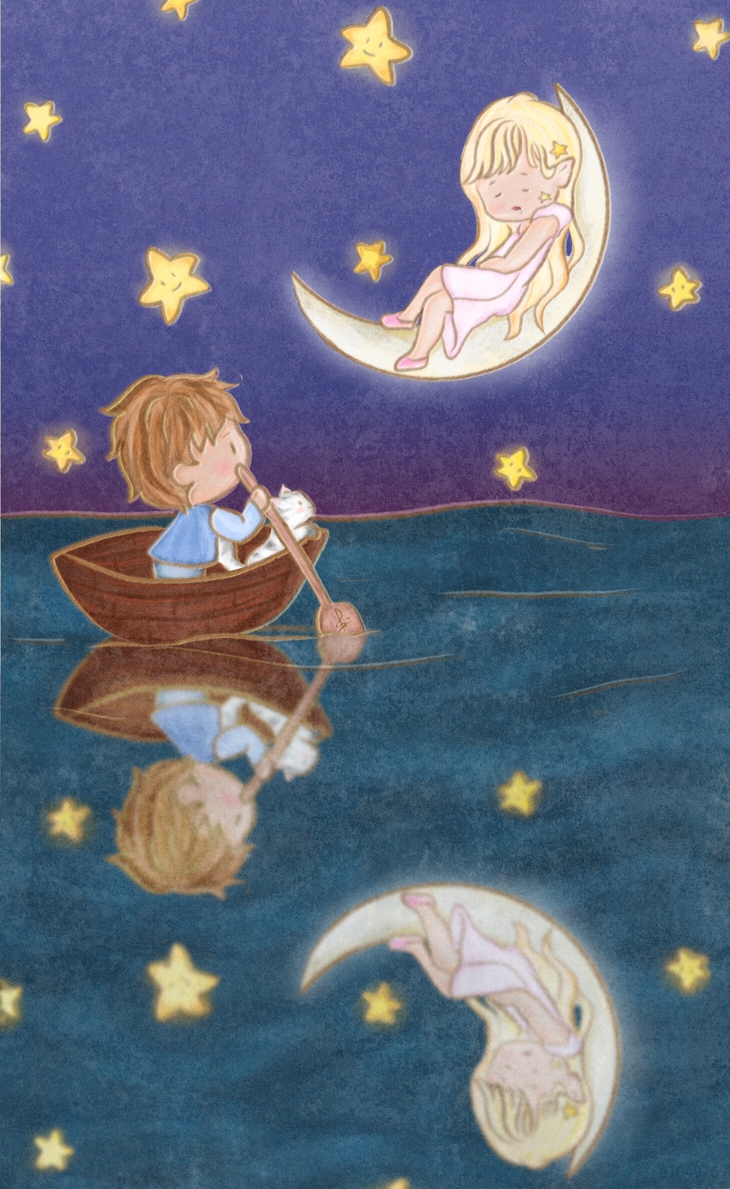 ArtStation - moon child