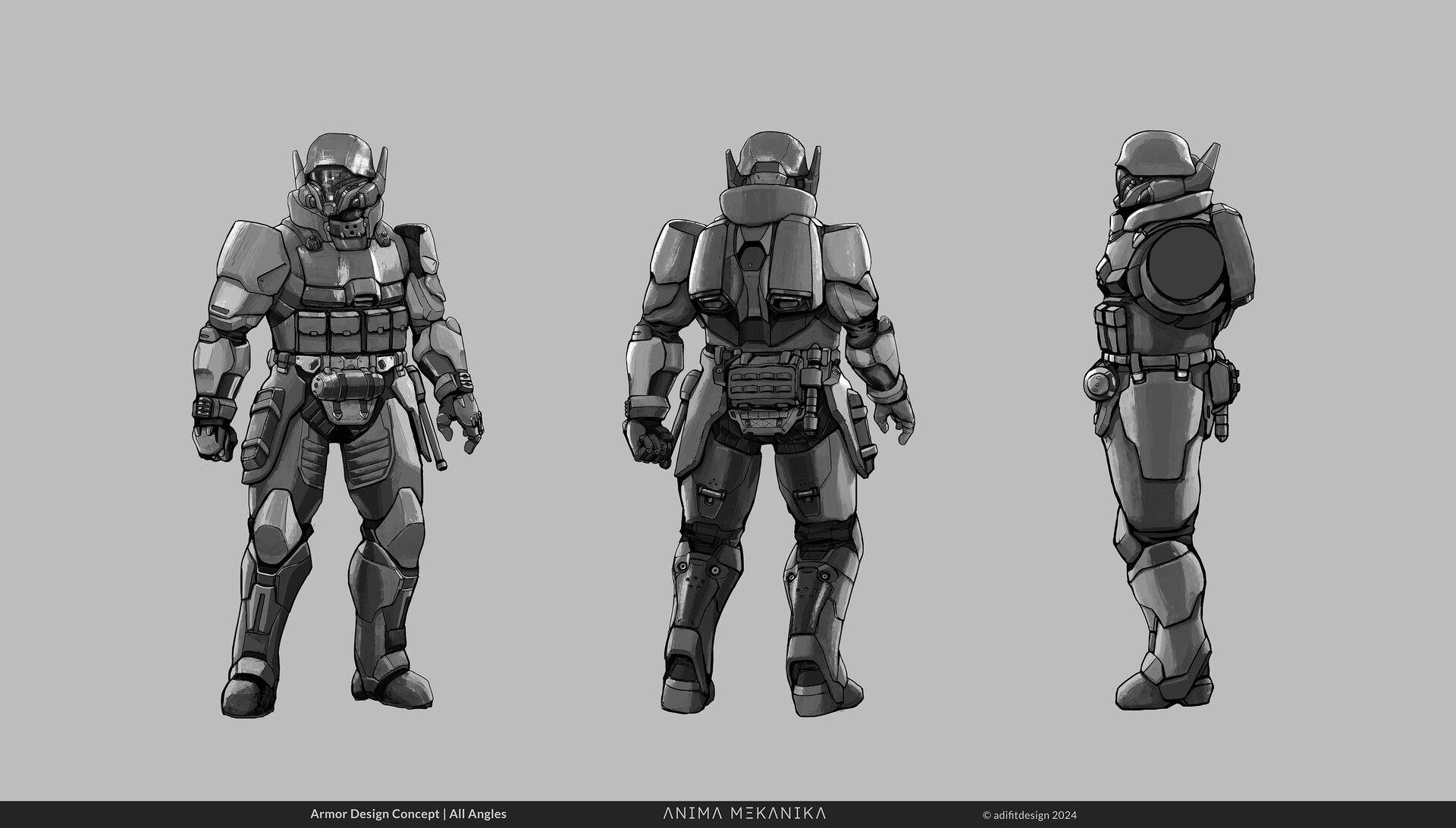 Sci Fi Light Armor