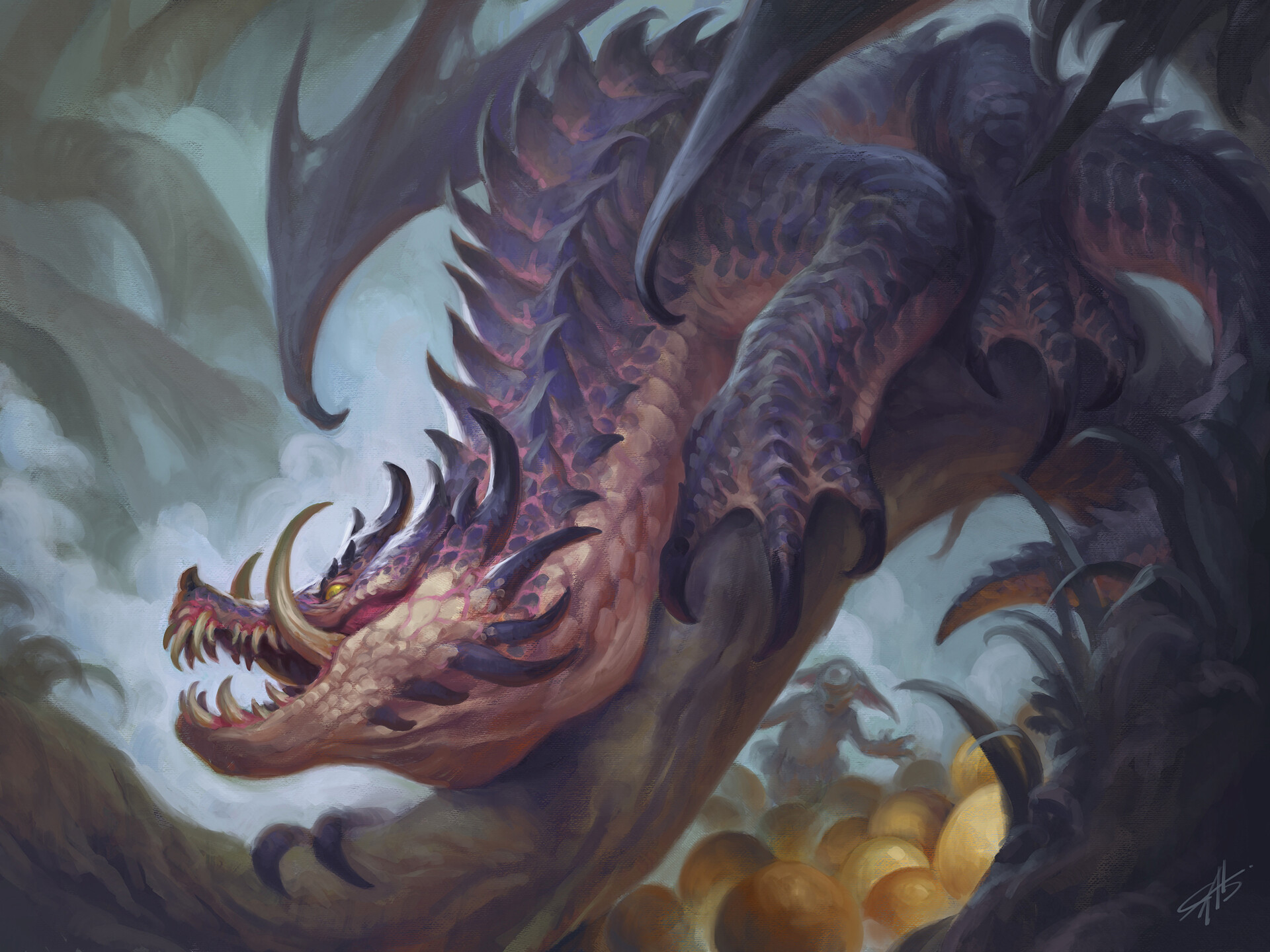 ArtStation - Thalvran, Keeper of Shimmering Eggs MTG fanart