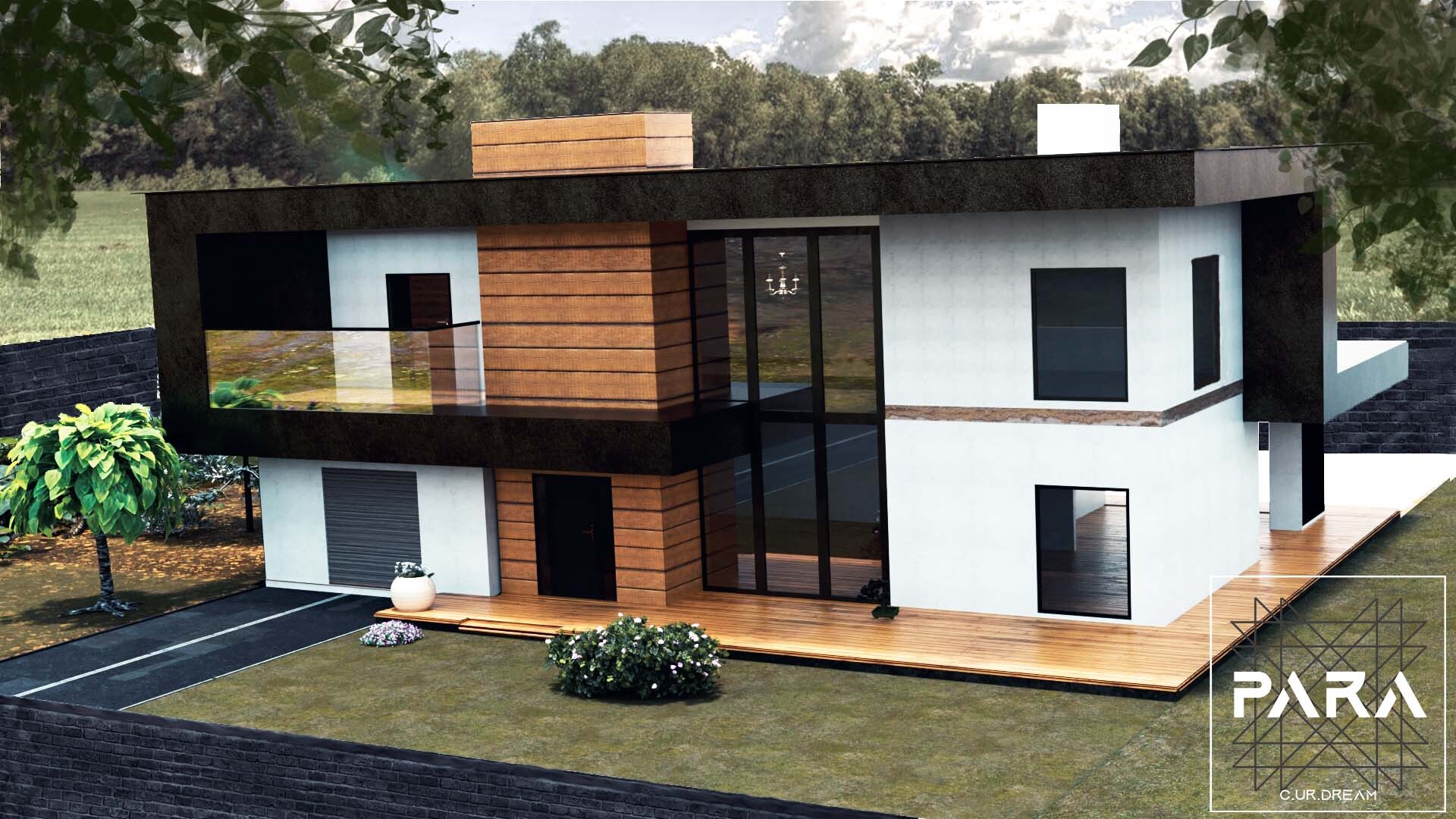 ArtStation - 3D Exterior house Visualization, Architectural Visualization