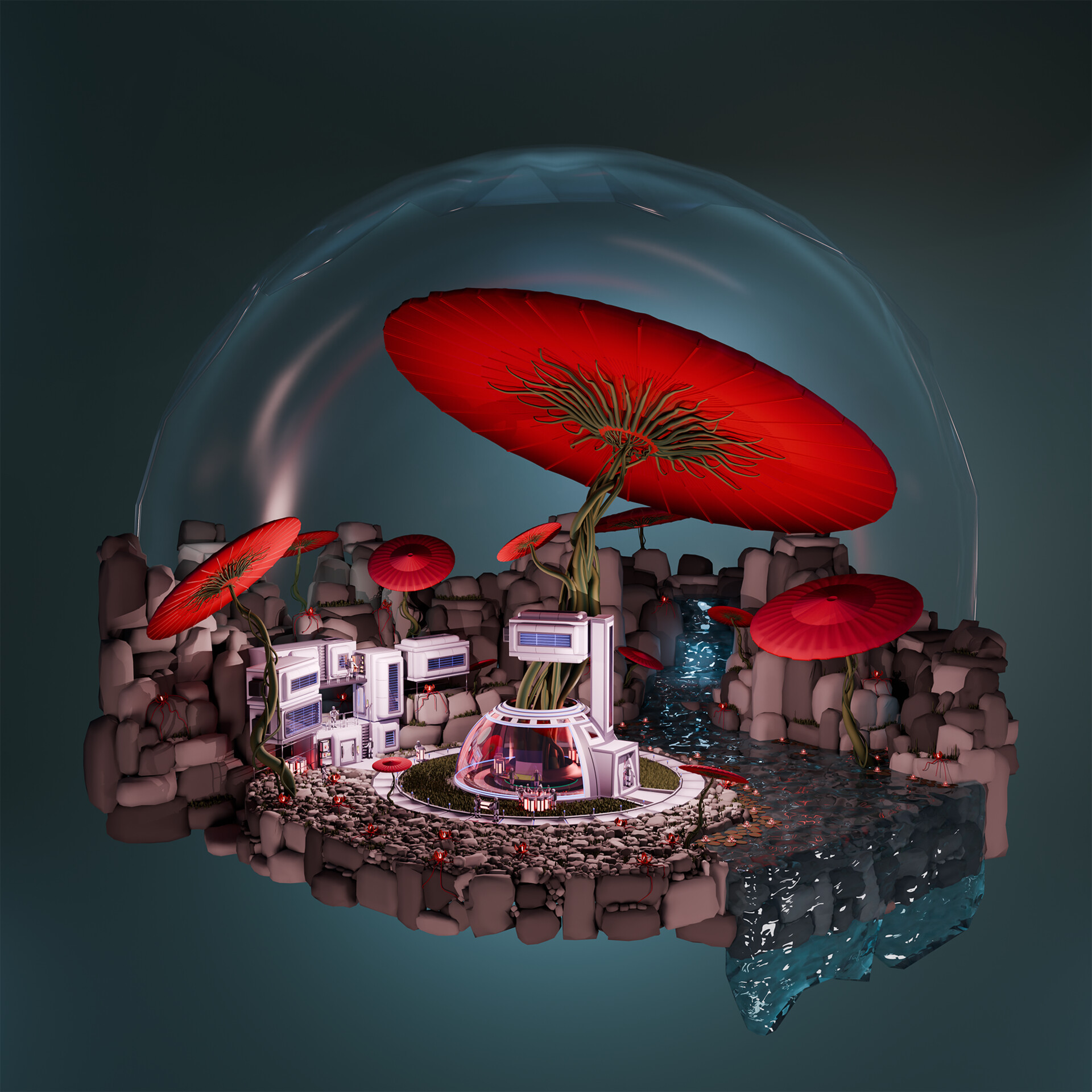 ArtStation - Easy Mushrooms