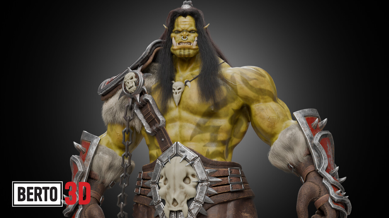 ArtStation - REALISTIC ORC 1