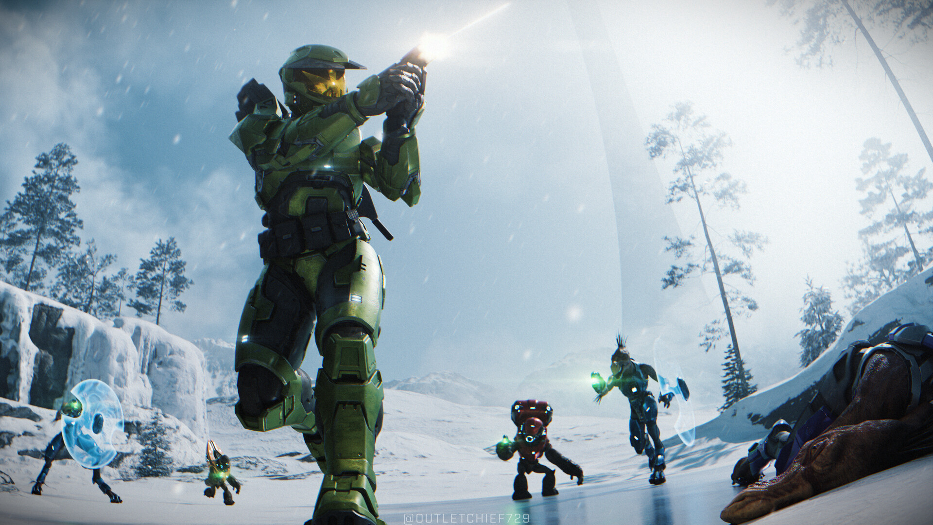 ArtStation - Halo MCC Mod Artwork | Commission