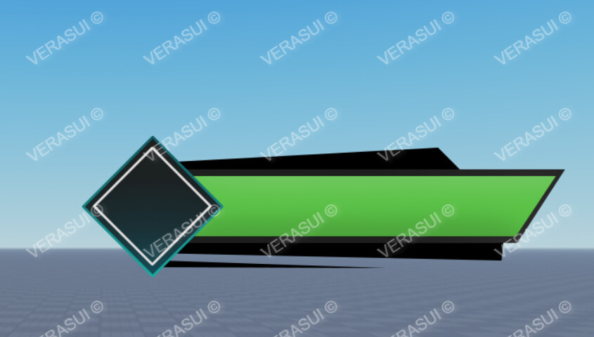 ArtStation - Anime Styled Health Bar UI