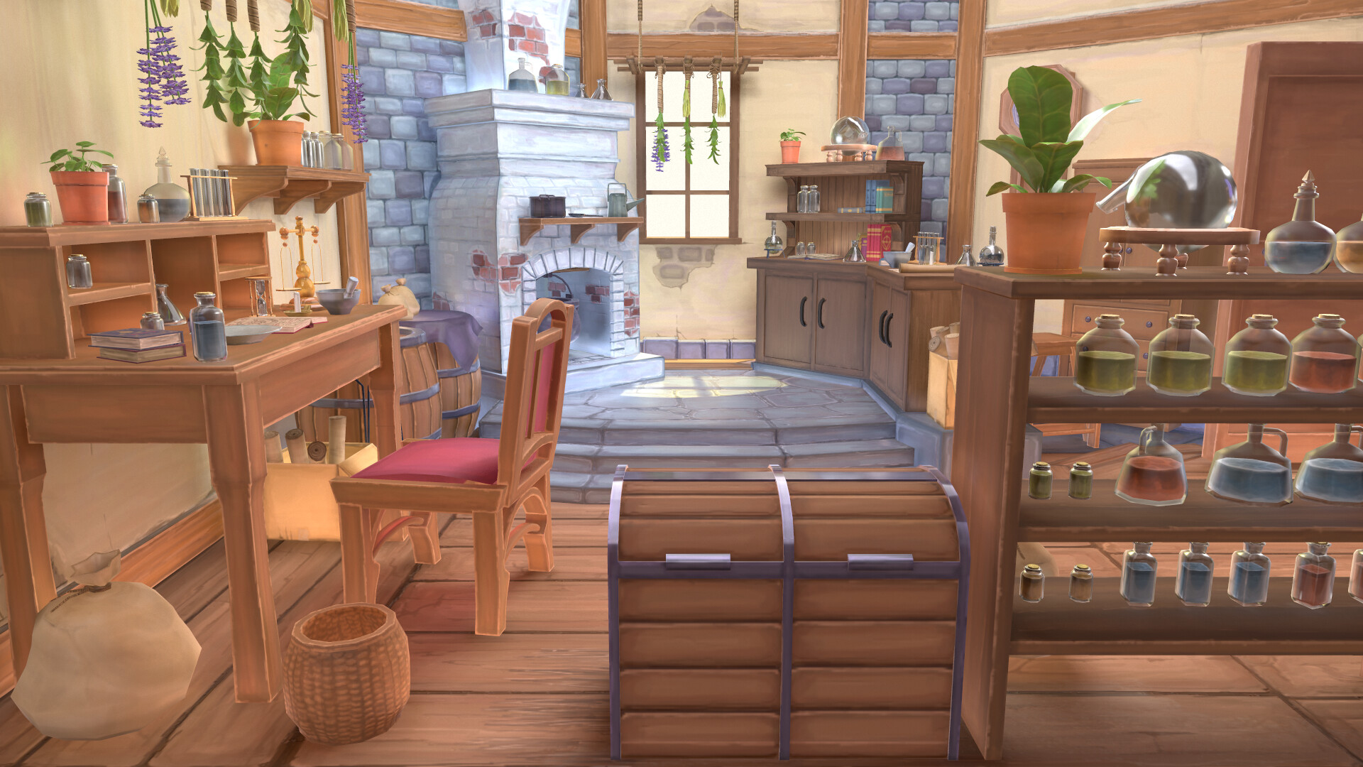 ArtStation - AlchemyRoom Project